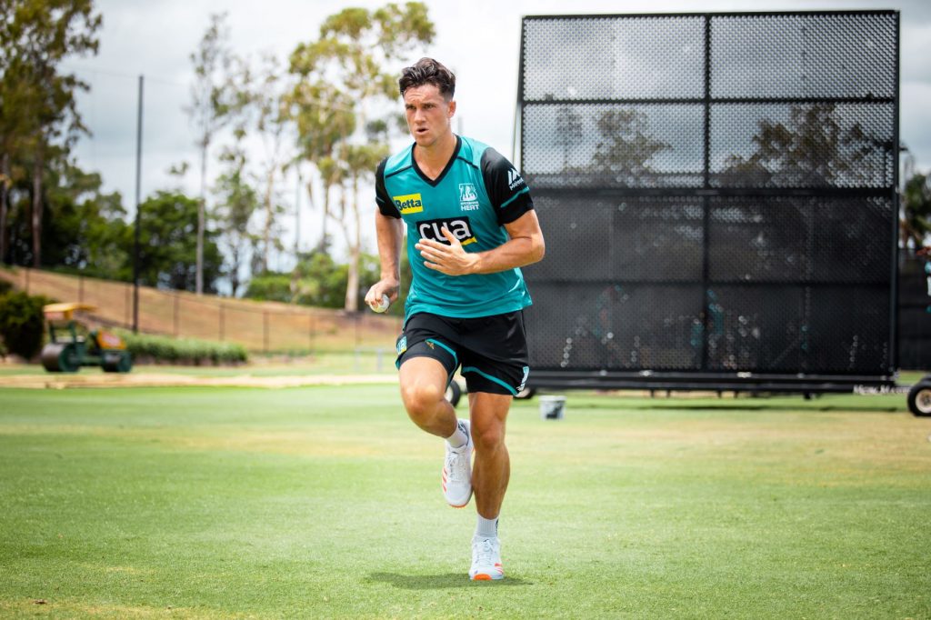 Coast's James Bazley lines up for the Brisbane Heat