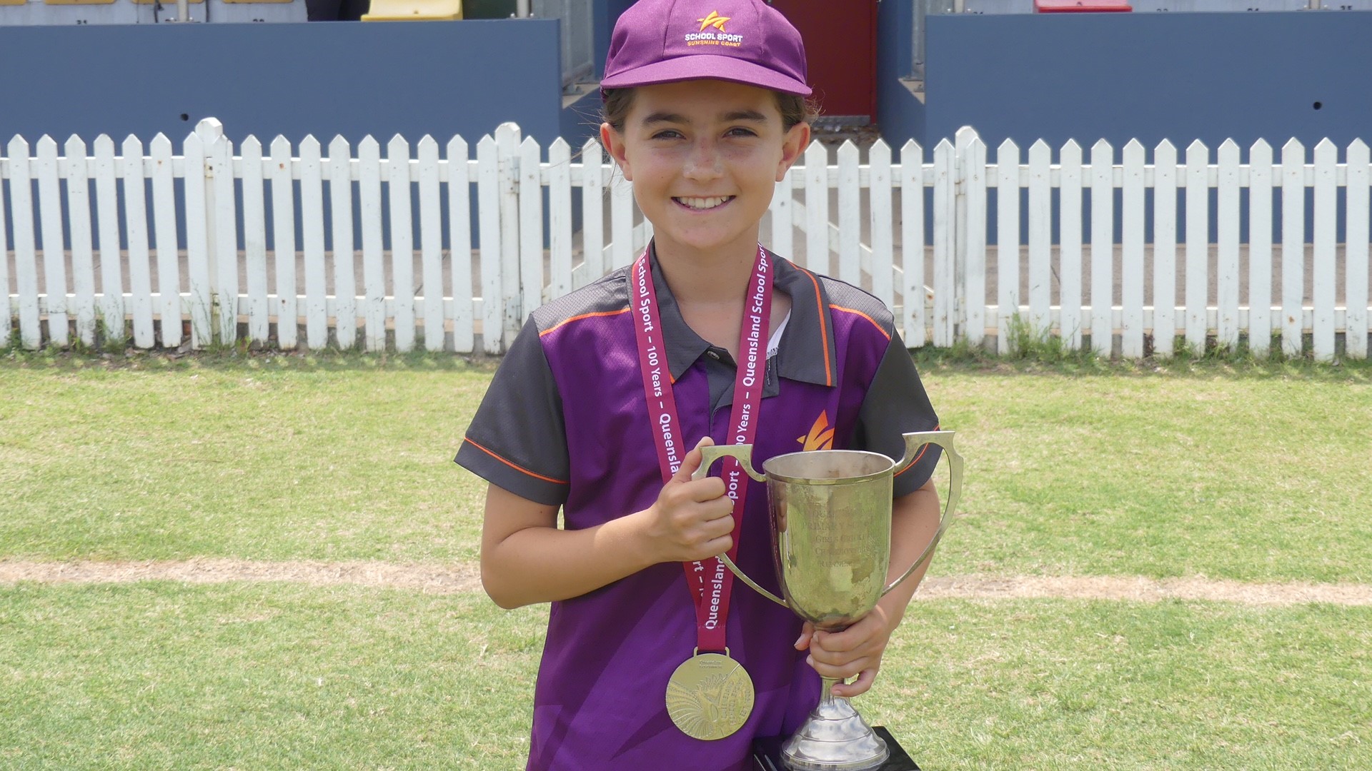 Ultimate allrounder Rosie's a rising star in cricket and football