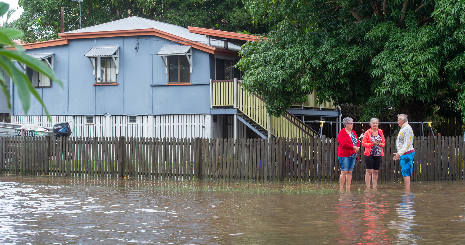 Bribie breach: Powerful seas cut fragile island in two