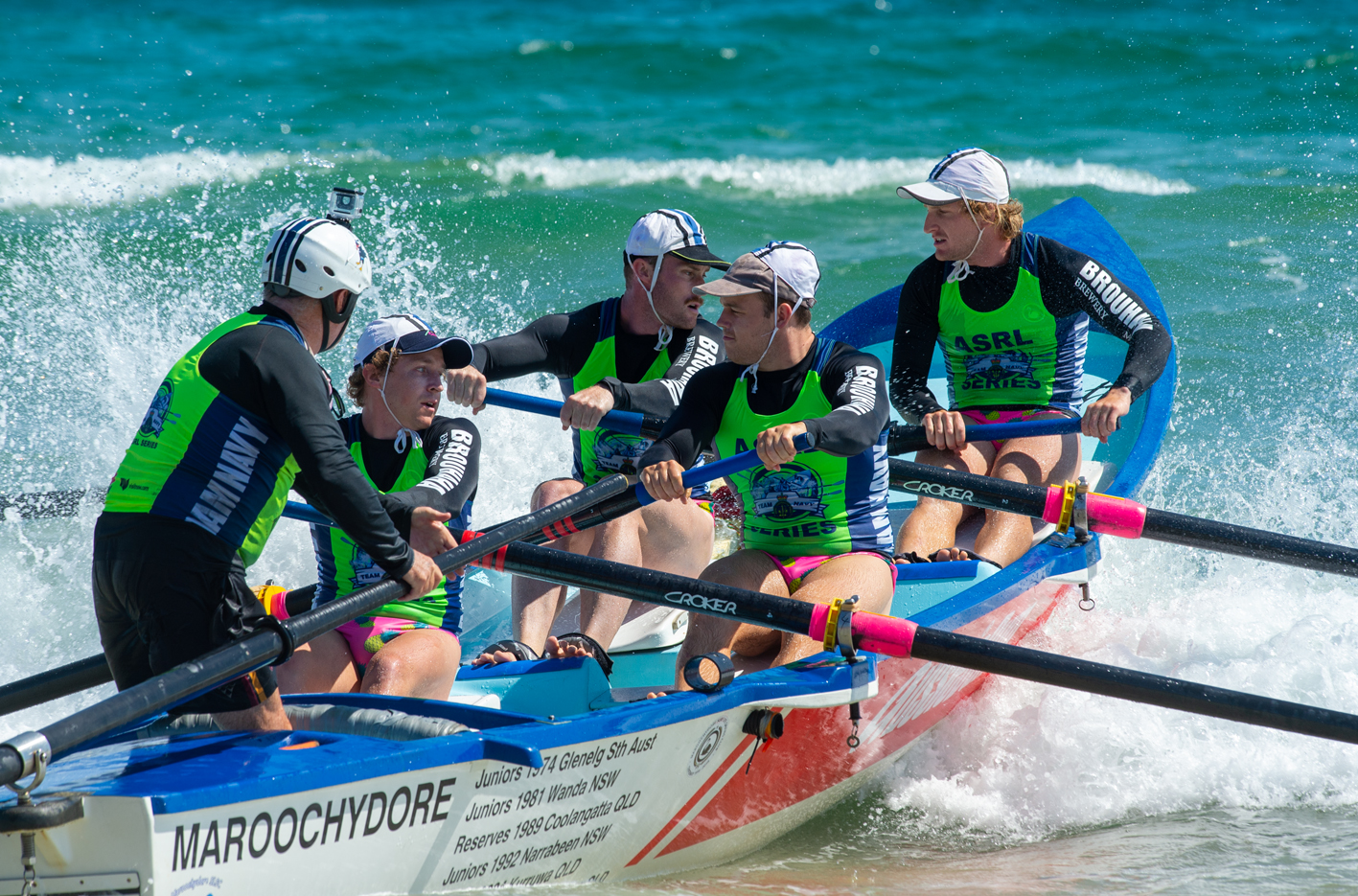The 268-year-old surfboat crew redefining grey power