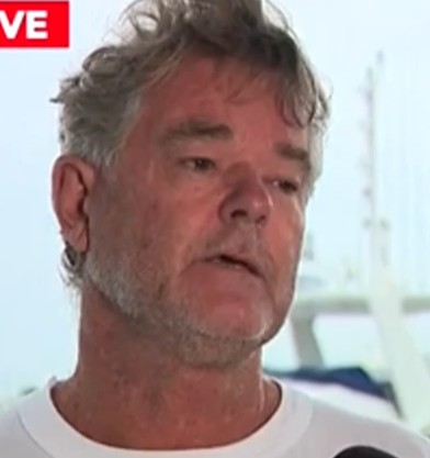 The genius decision that saved man's life in sea ordeal