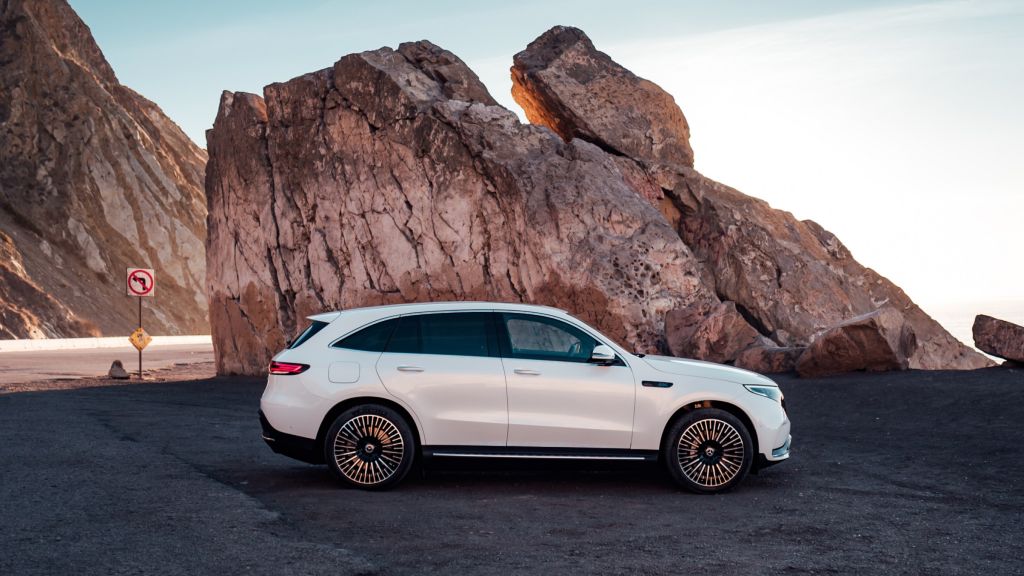 Mercedes-Benz's fully electric car charges up on the Sunshine Coast