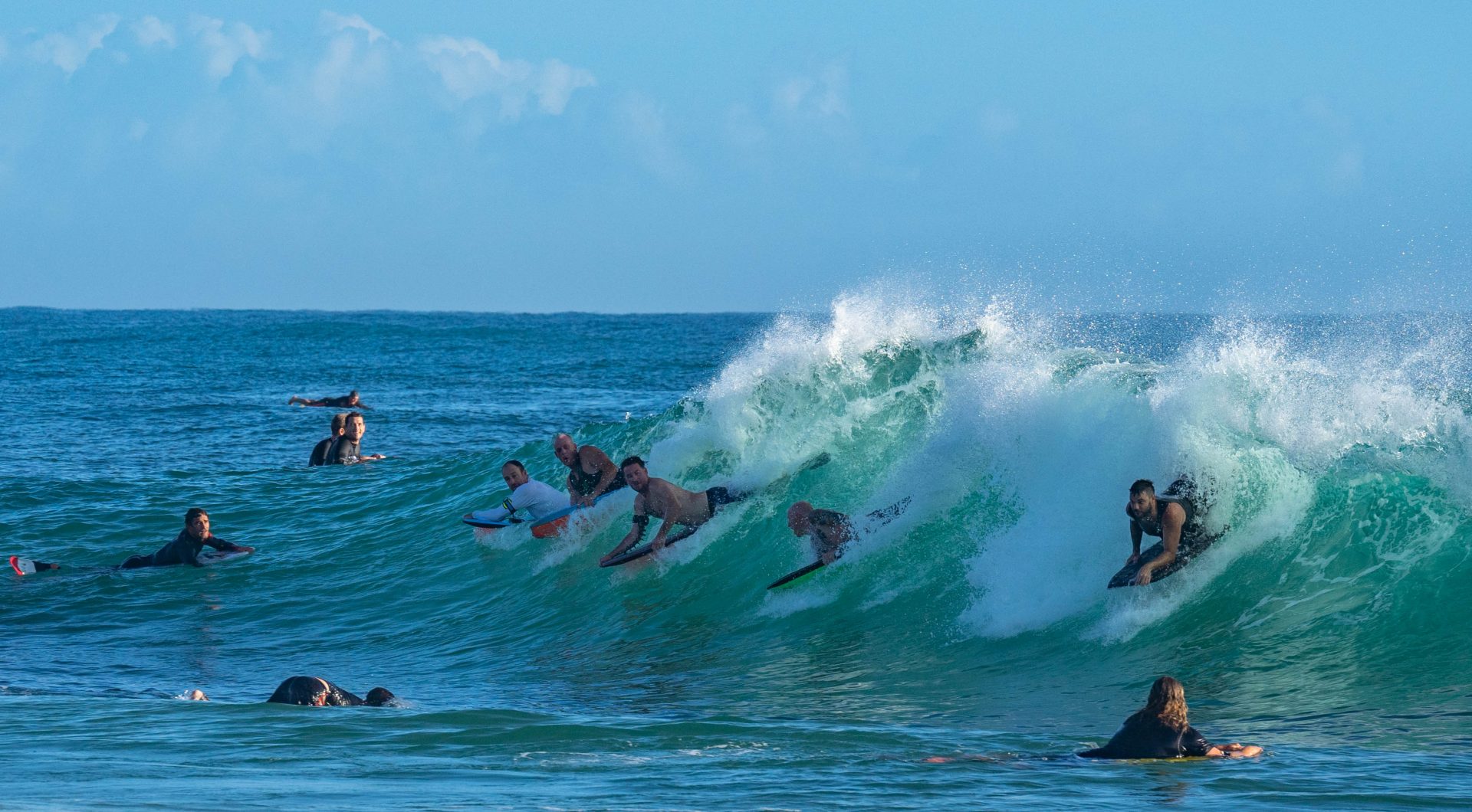 Party wave: David Cook Sunshine Coast News Photo of the Day