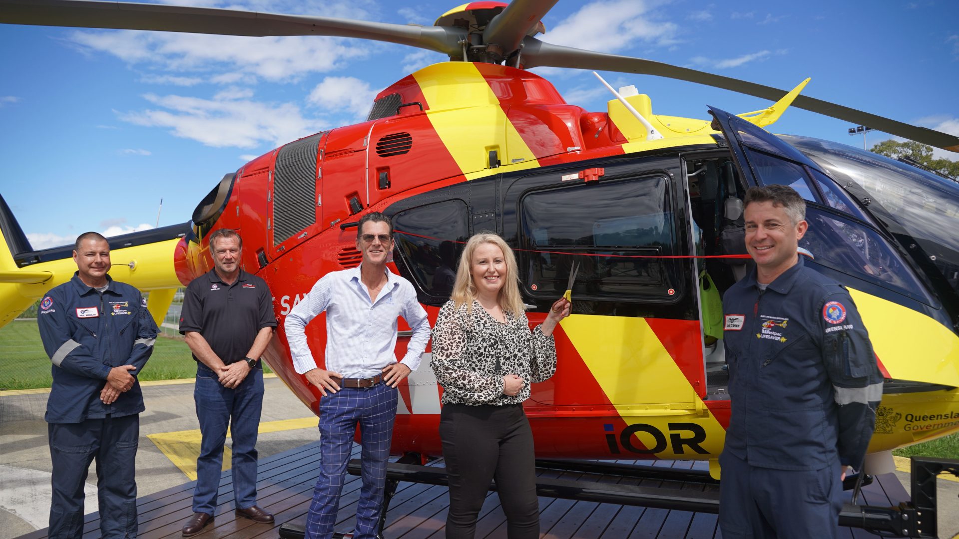 New lifesaver rescue helicopter based on Sunshine Coast