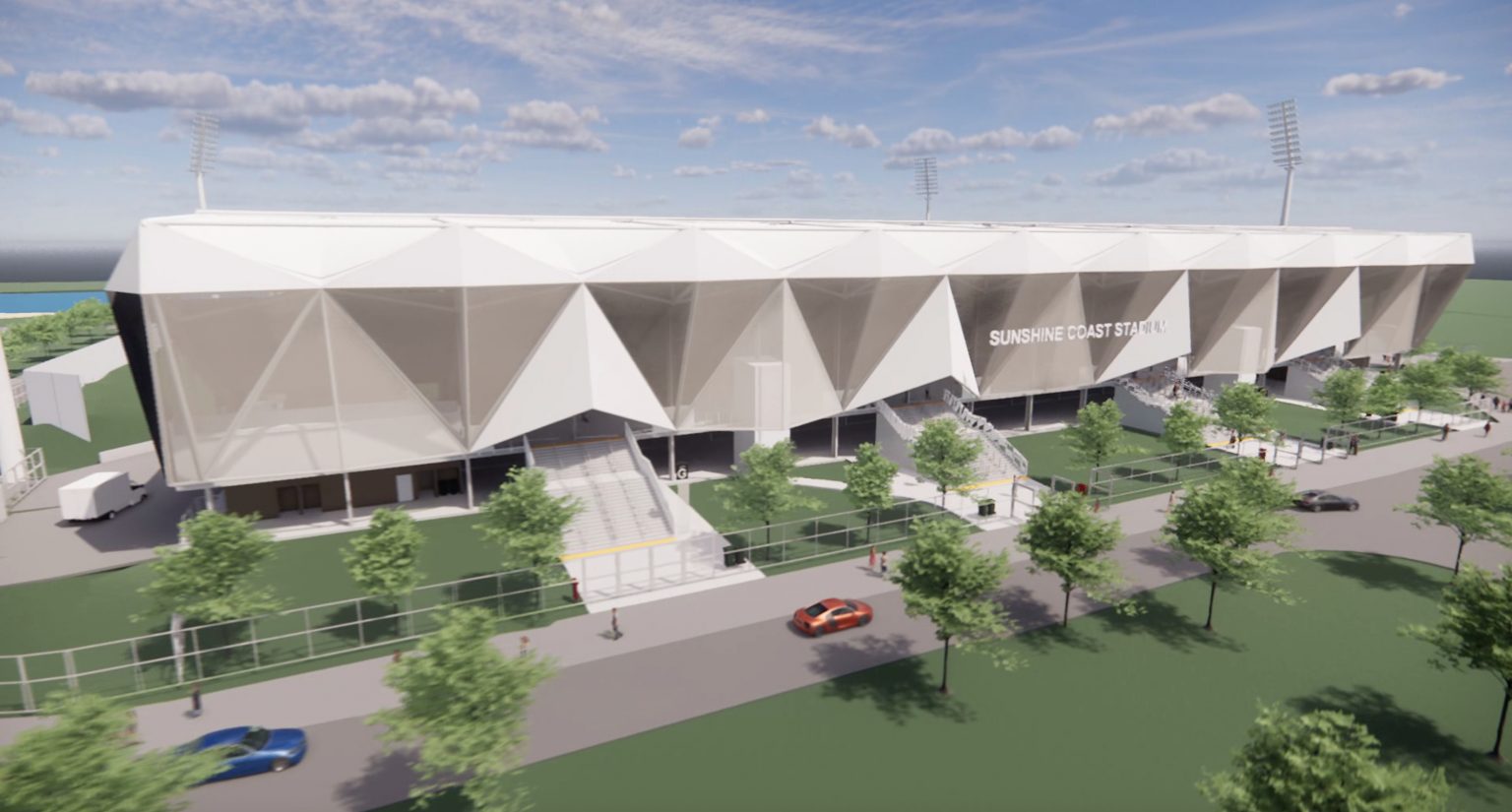 Vision for Sunshine Coast Stadium revealed as funding push intensifies