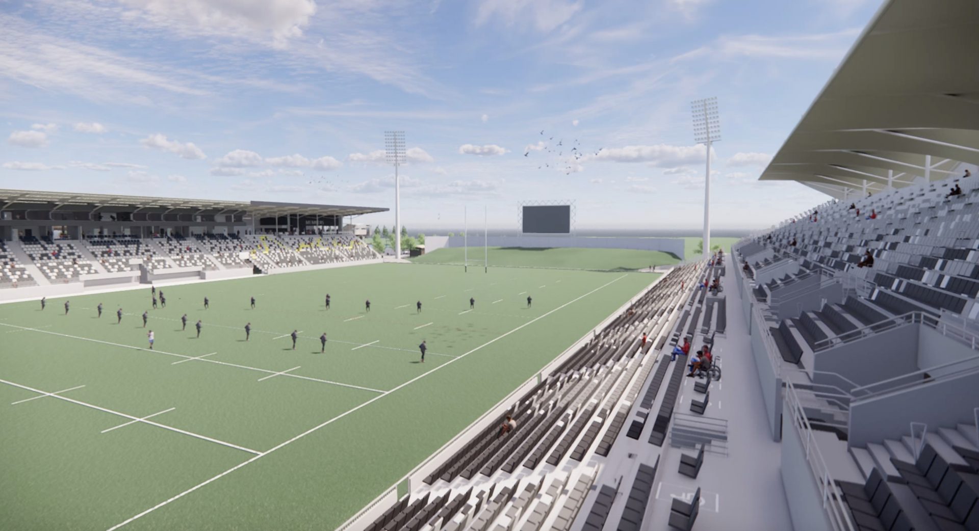 Vision for Sunshine Coast Stadium revealed as funding push intensifies