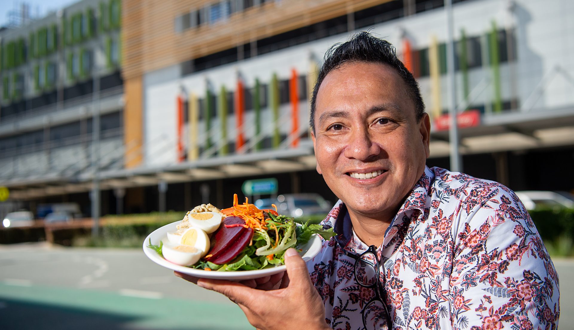 Alfonso De Guzman has a taste for one of the toughest jobs at SCUH