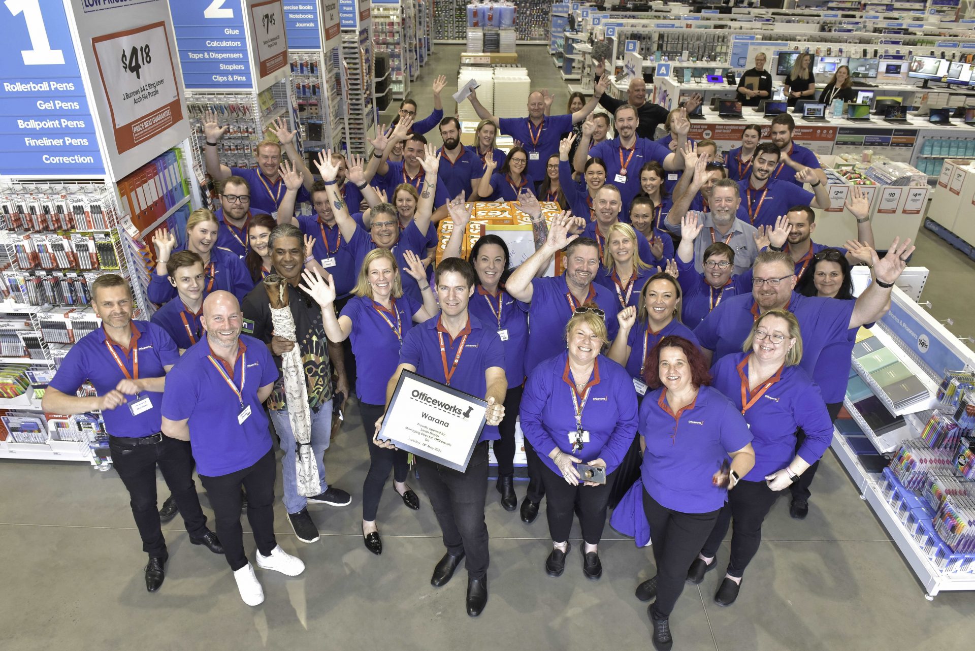 New Officeworks opens on Sunshine Coast