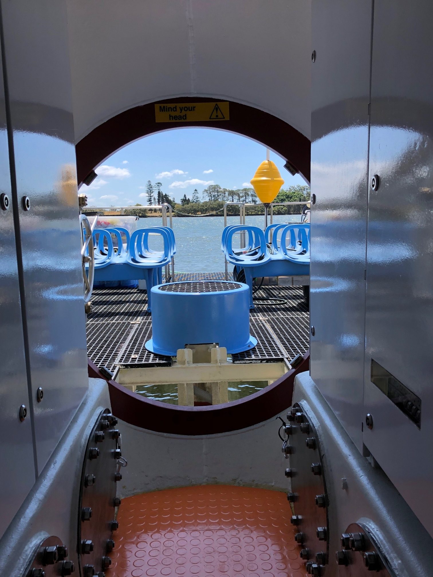 Diving right in: our submarine almost ready to take plunge