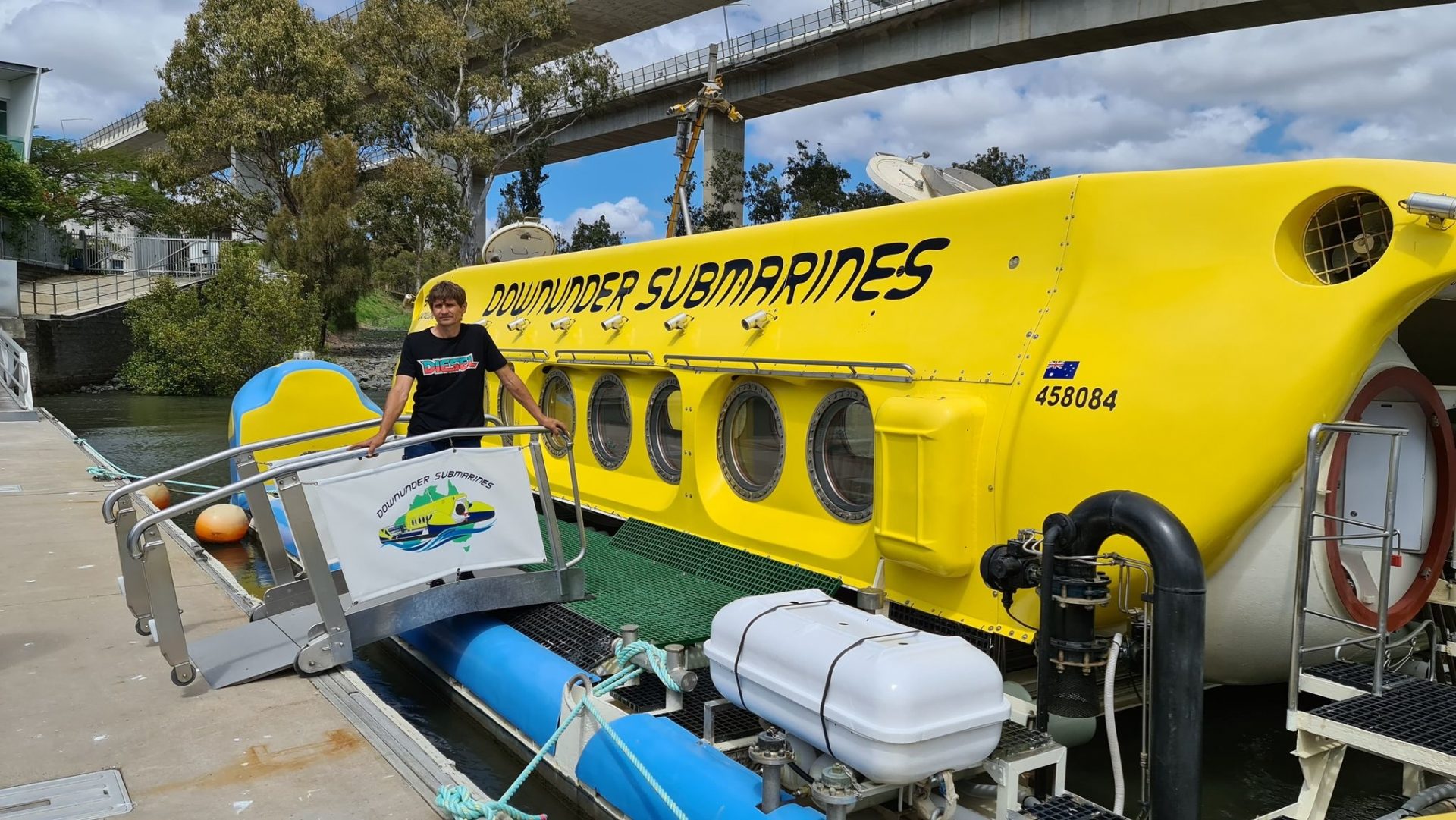 How Coast will make history as nation's first tourist submarine base