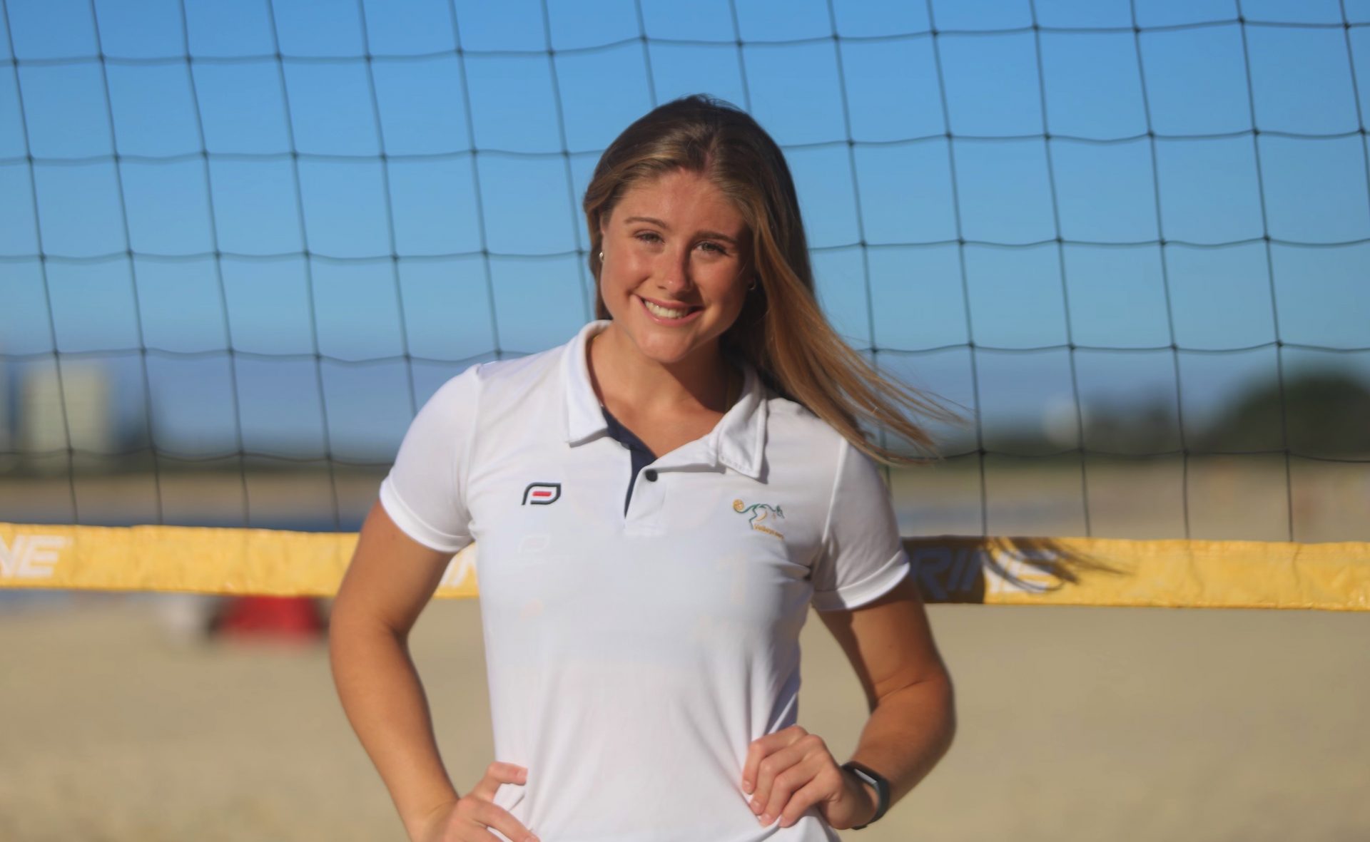 How keeping her toes in the sand may help Caitlin get to the Olympics
