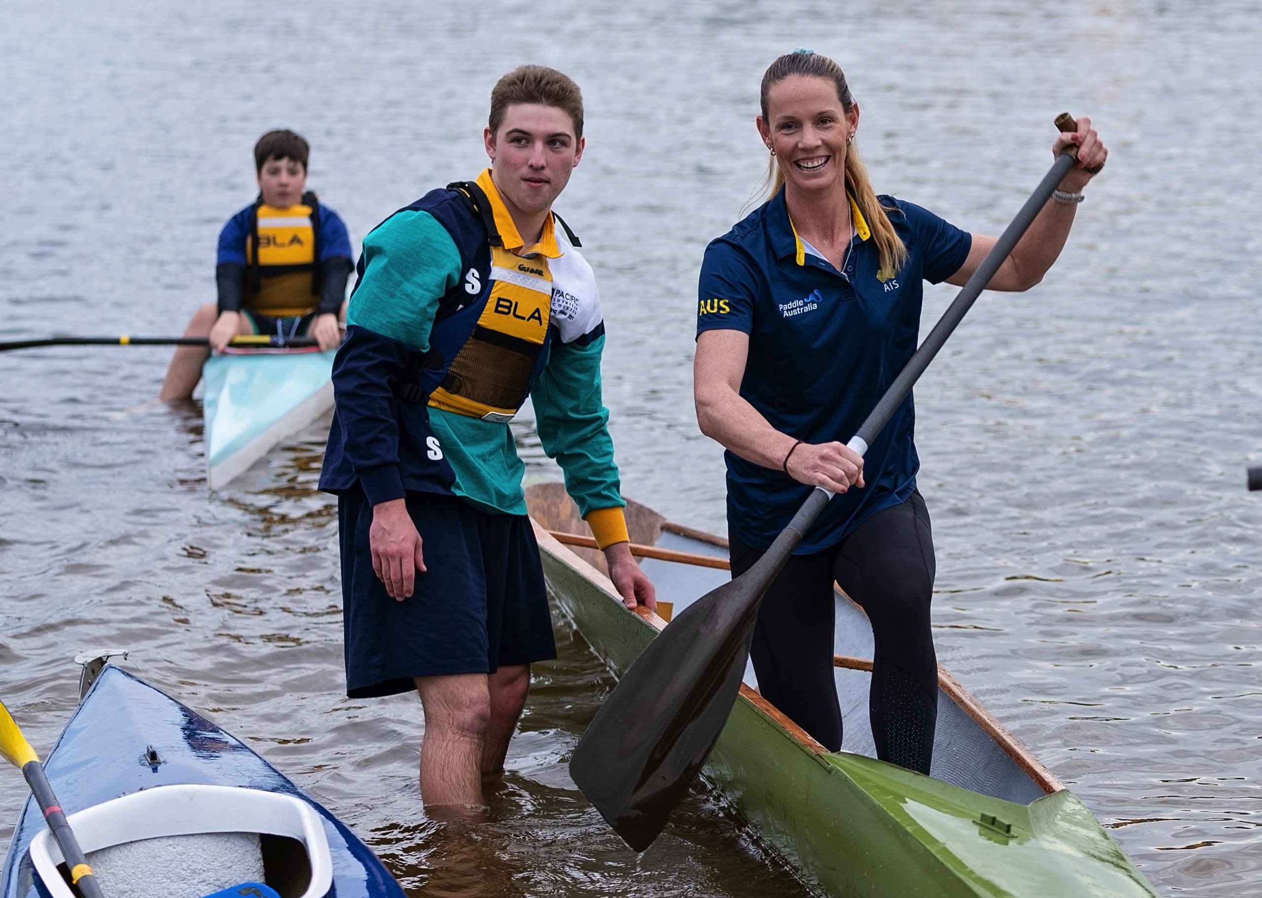 'More than medals': Olympians share joy of kayak paddling