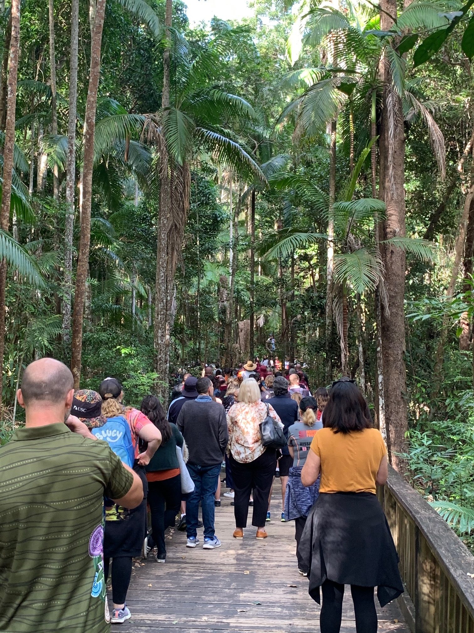 Hundreds attend reconciliation walk