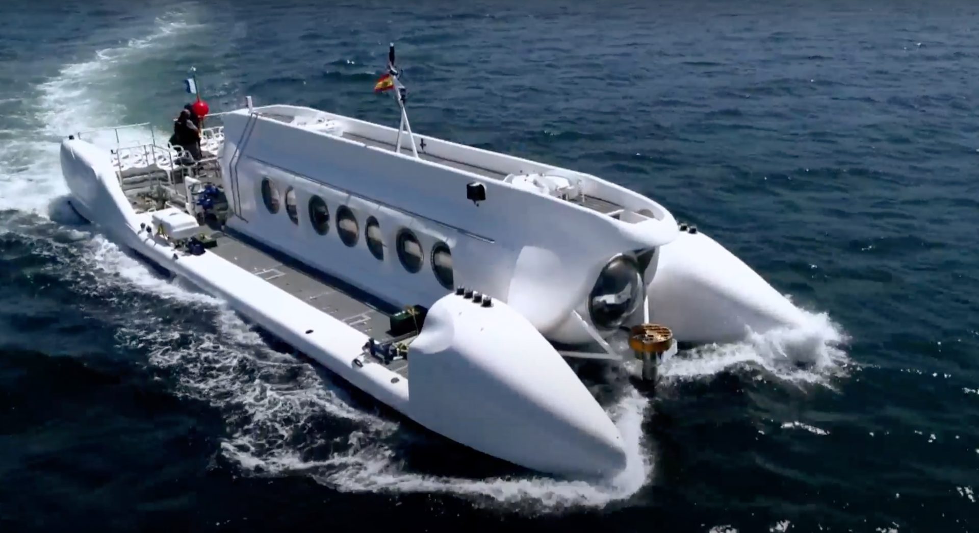 Why tourist submarine operator is buoyant ahead of launch