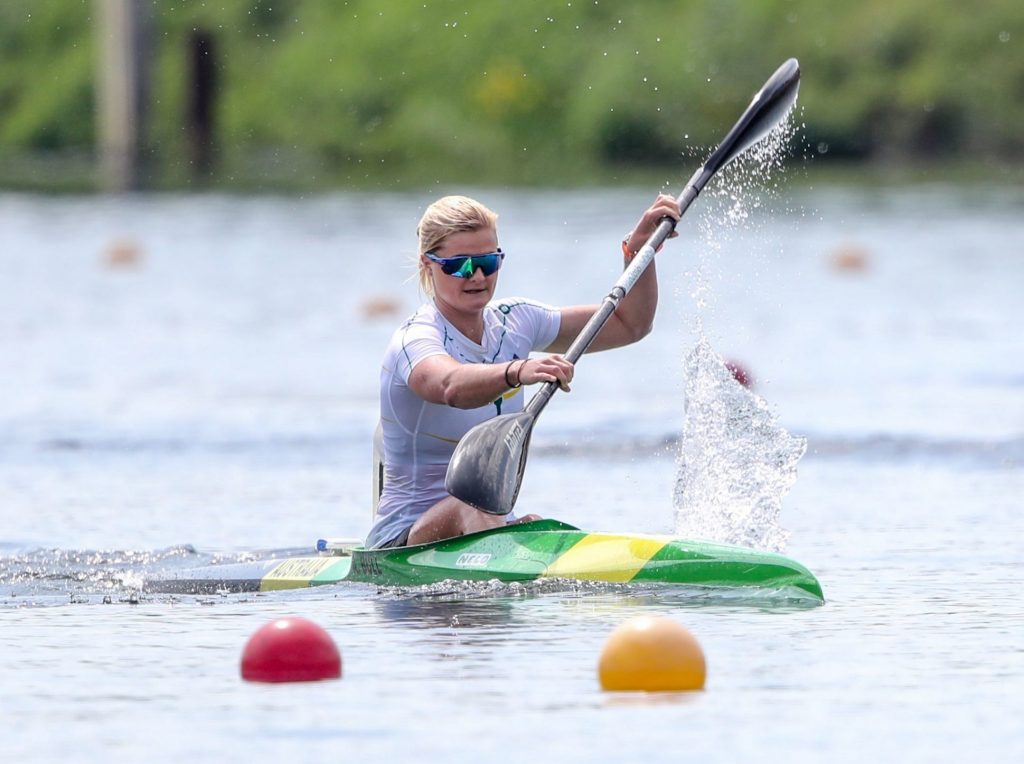 Former ironwoman star surges into second Olympics