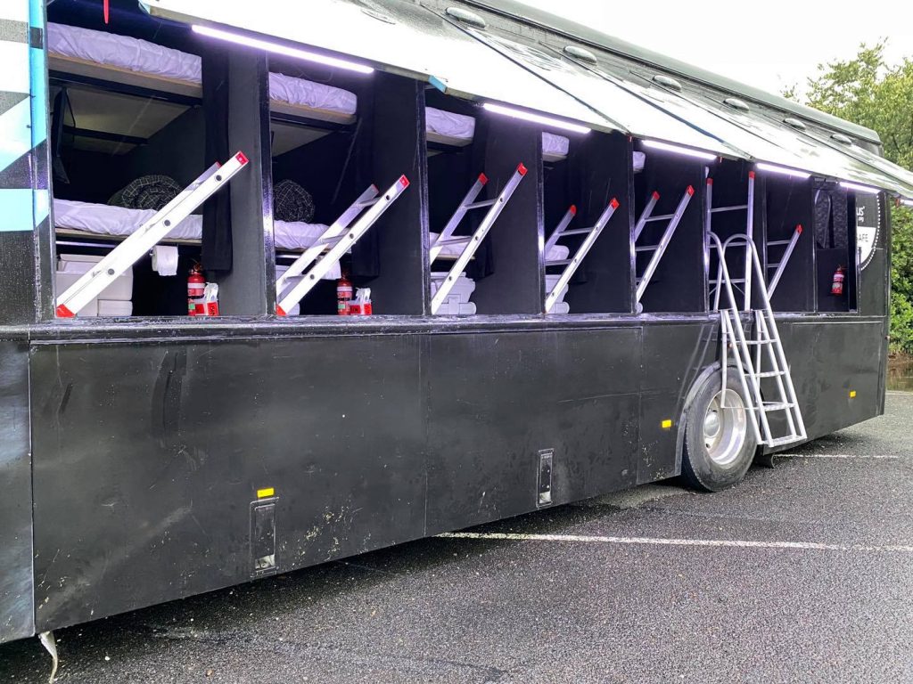 Region's first 'sleep bus' rolls to the rescue for homeless