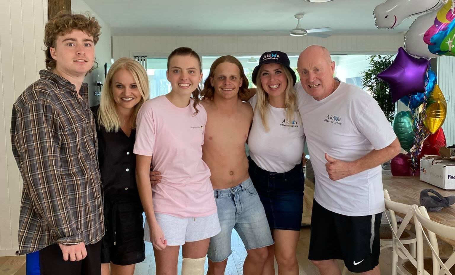 The day Lex's family and friends prayed for has finally arrived