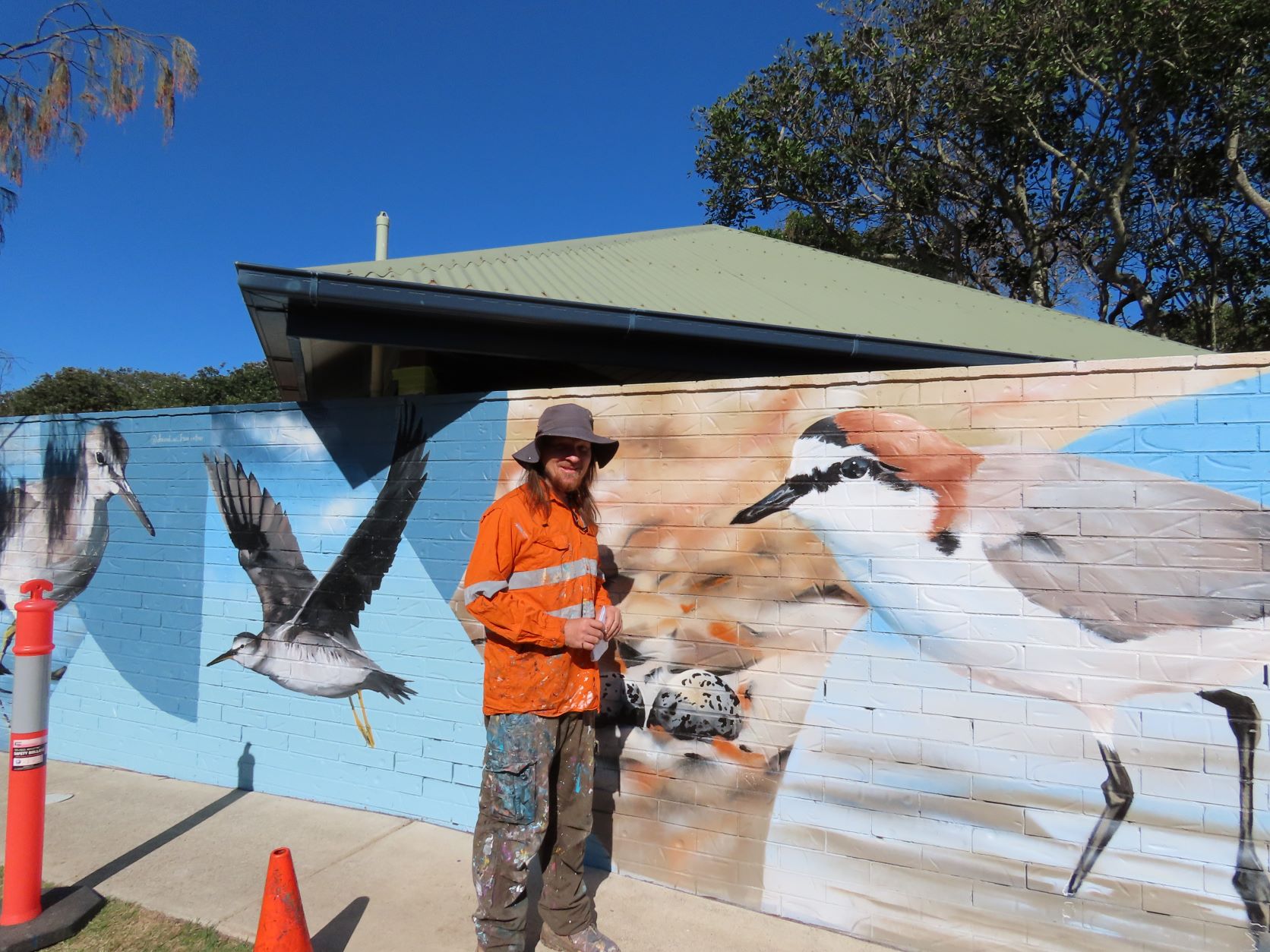 Art in motion: murals give our annual visitors wings - Sunshine Coast News
