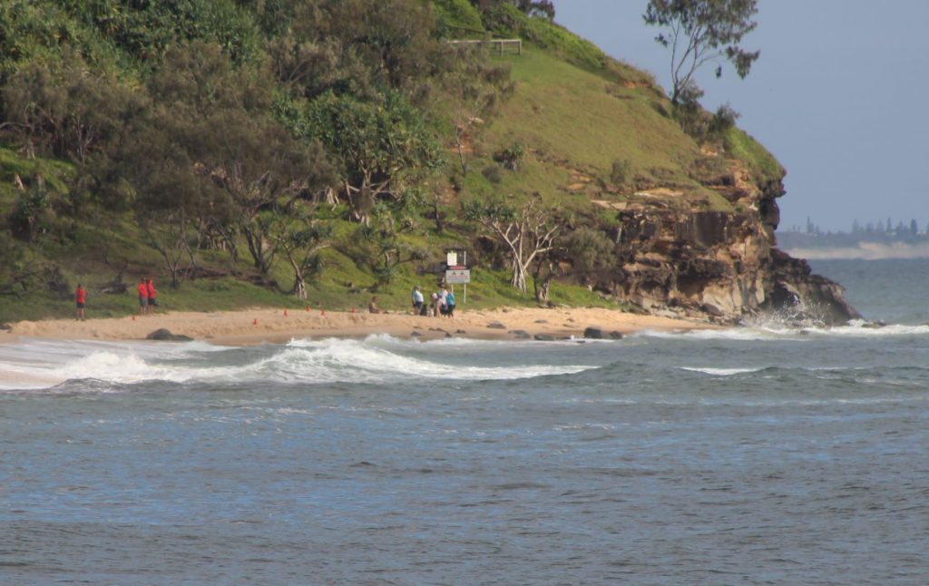 Added layer of difficulty in search for missing swimmer