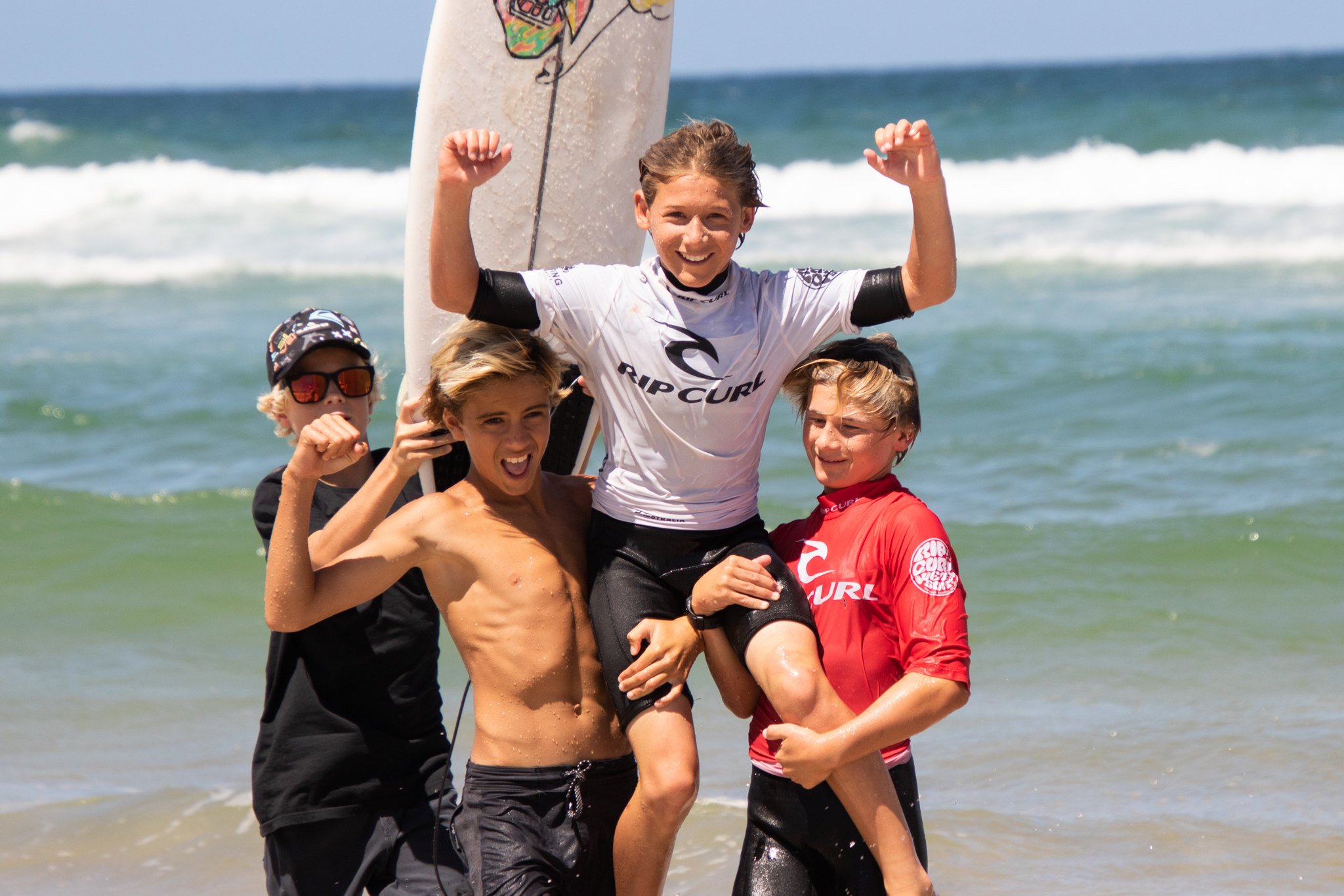 IN PHOTOS: our surfing young guns carve it up at GromSearch