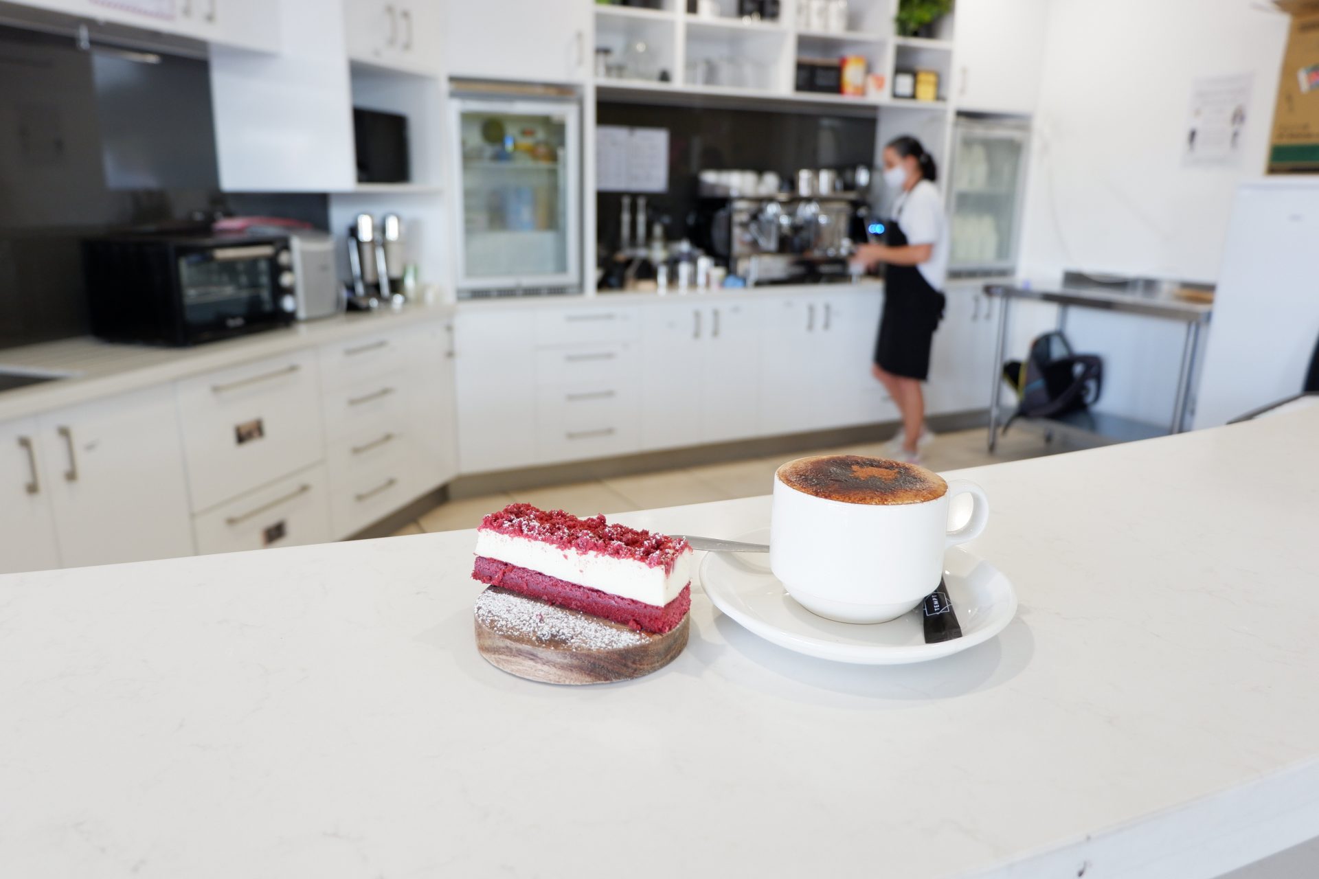 Compass cafe revs up at popular Caloundra dealership