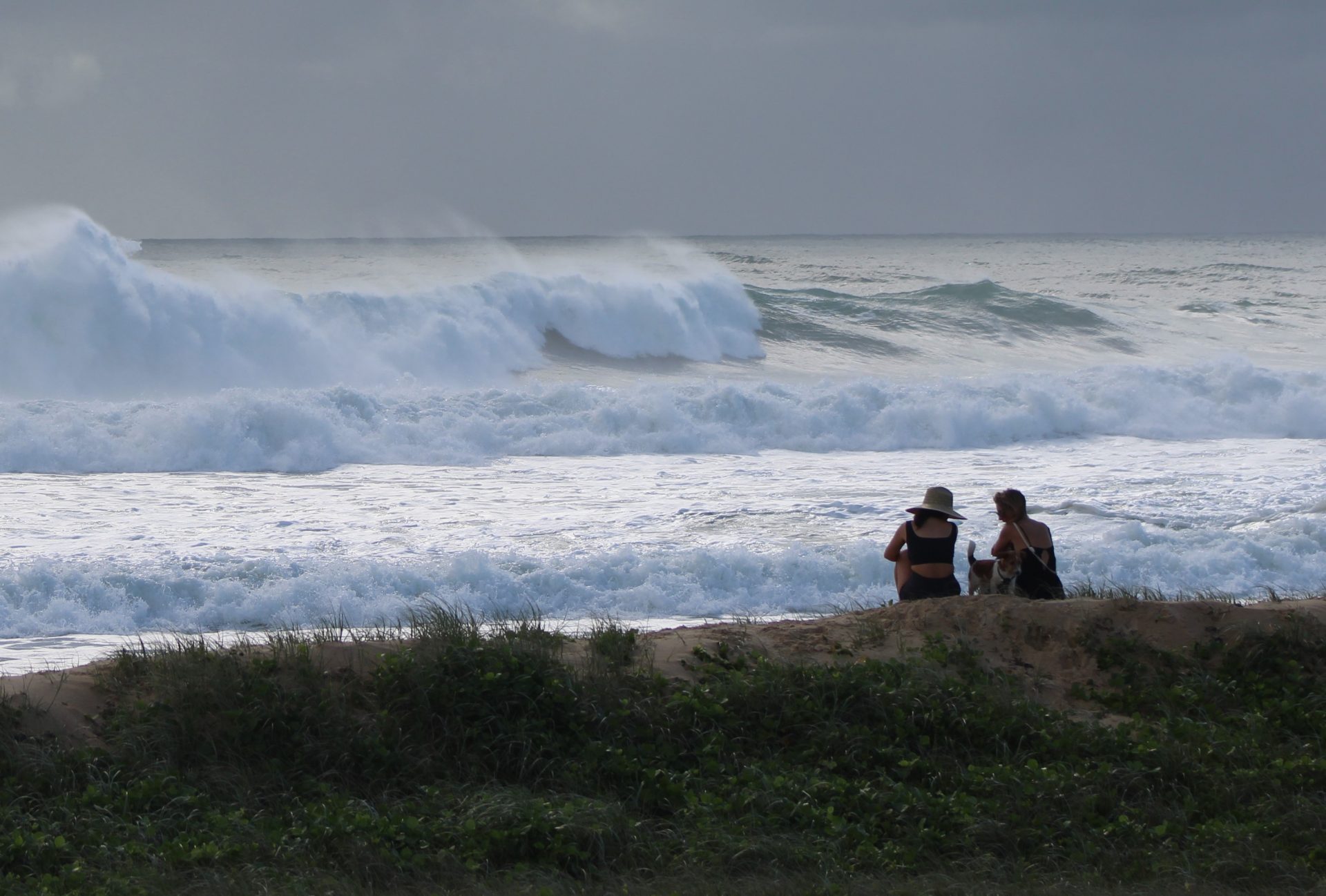 IN PHOTOS: it's wet and wild as cyclonic conditions pound Coast
