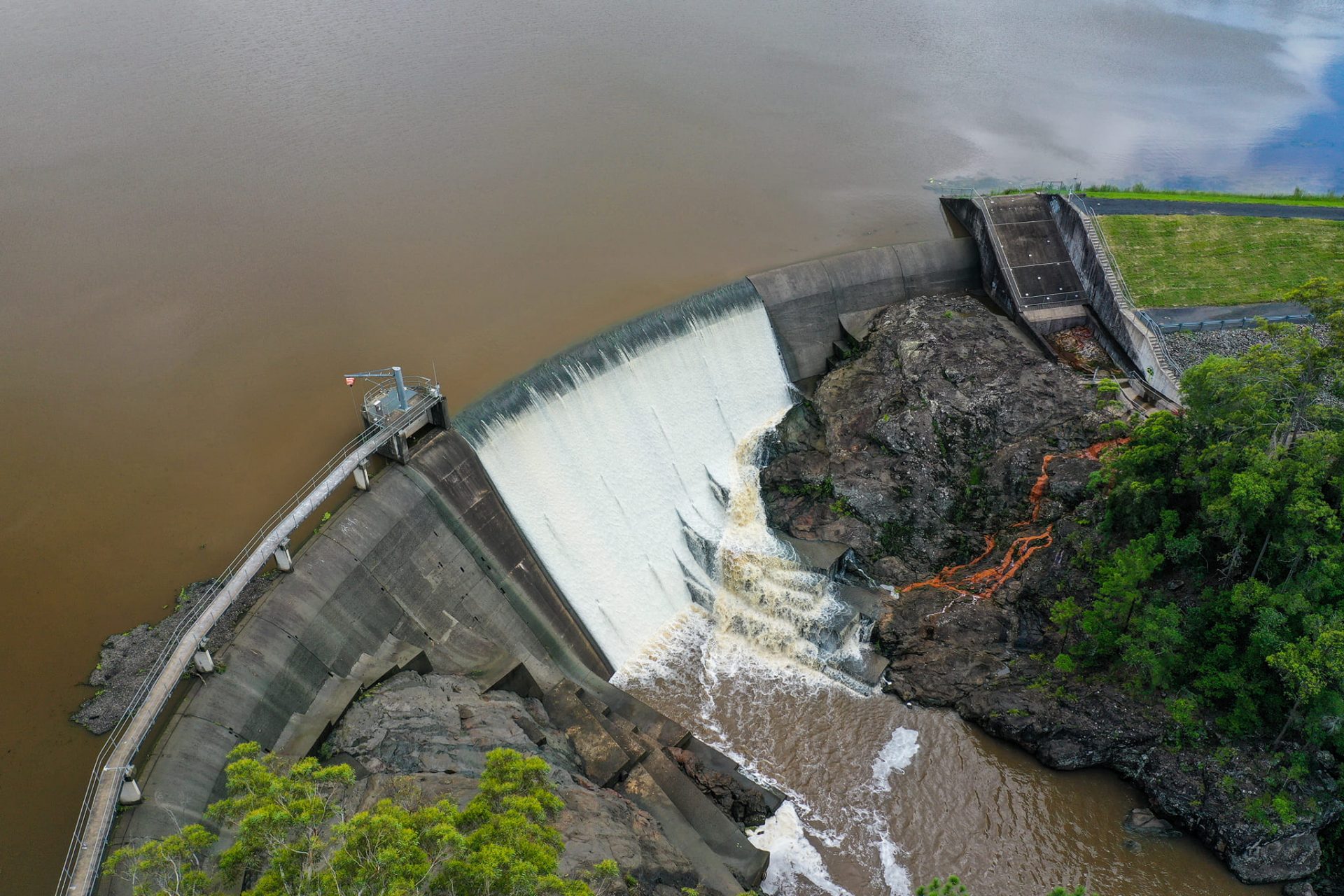 Four Coast dams overflowing, but drinking supply an issue