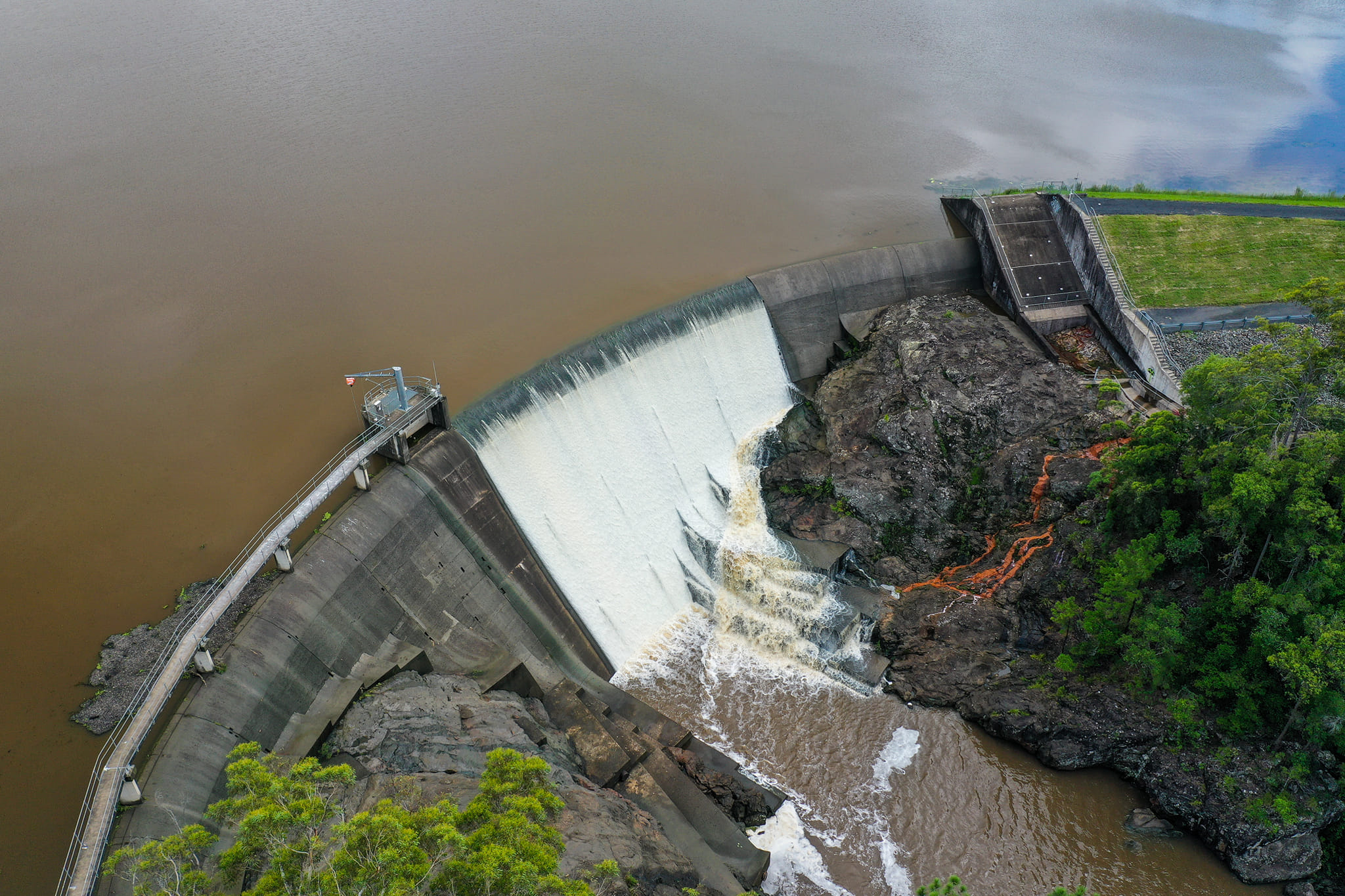 Four Coast dams overflowing, but drinking supply an issue