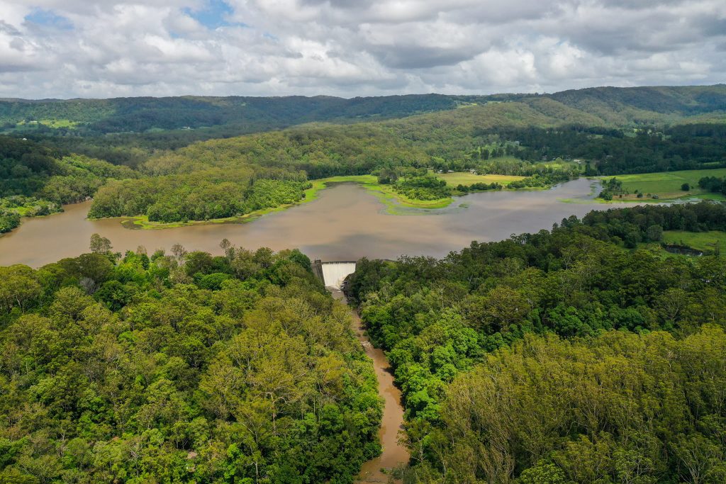 Four Coast dams overflowing, but drinking supply an issue