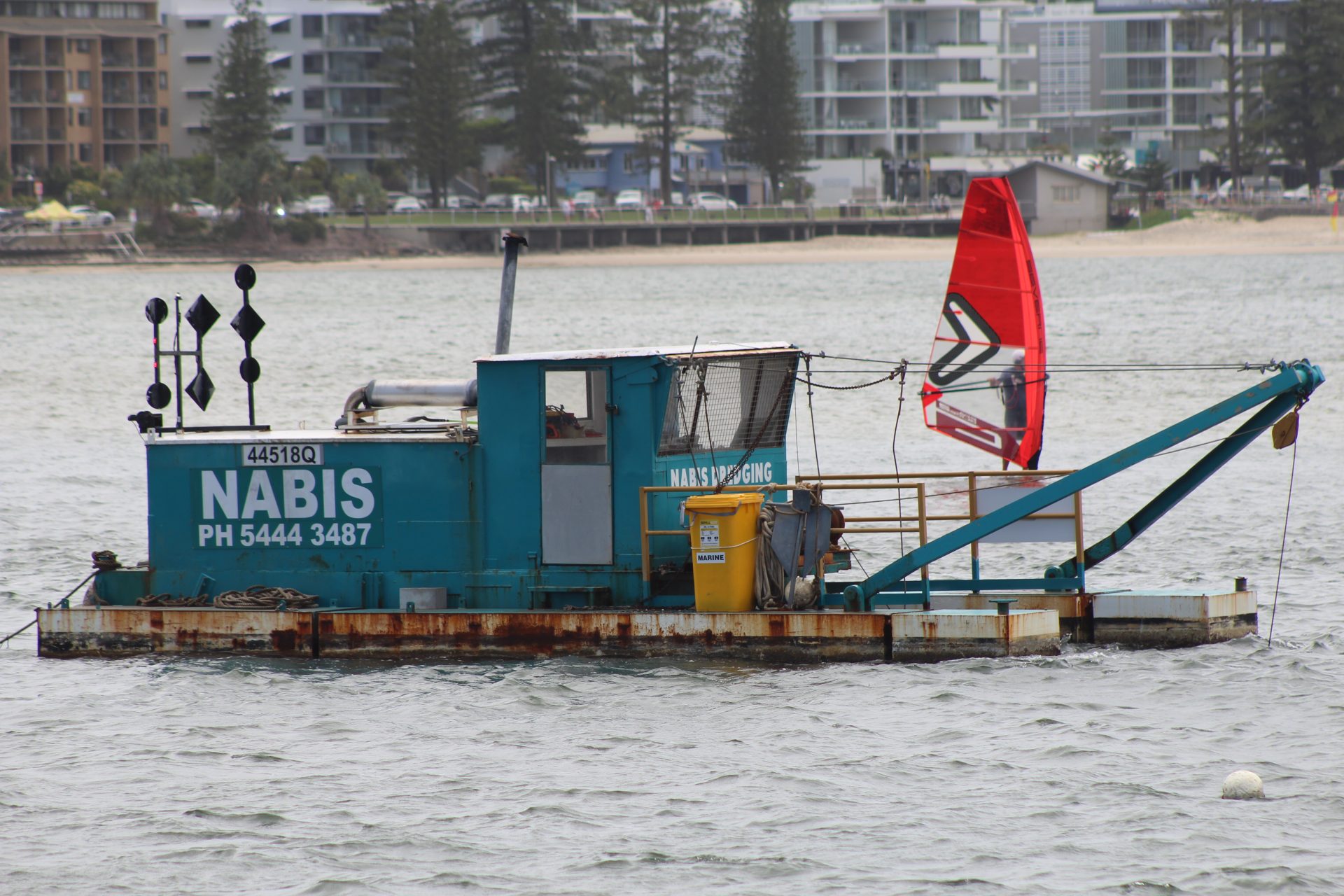 Work begins to bolster Golden Beach after Bribie split