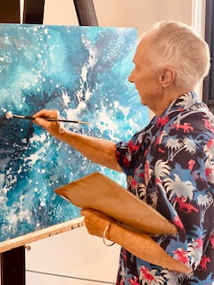 Train ride that started lifelong journey into wonderful world of art