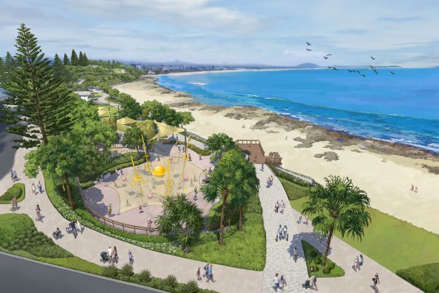 'Bold and exciting' statement on Mooloolaba foreshore