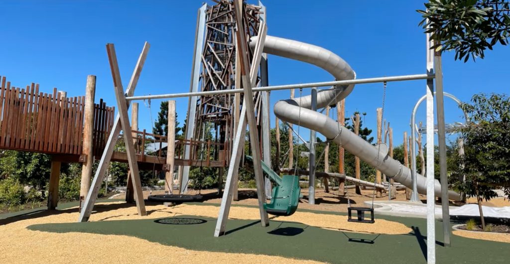 Unique nature-based playground opens in hinterland