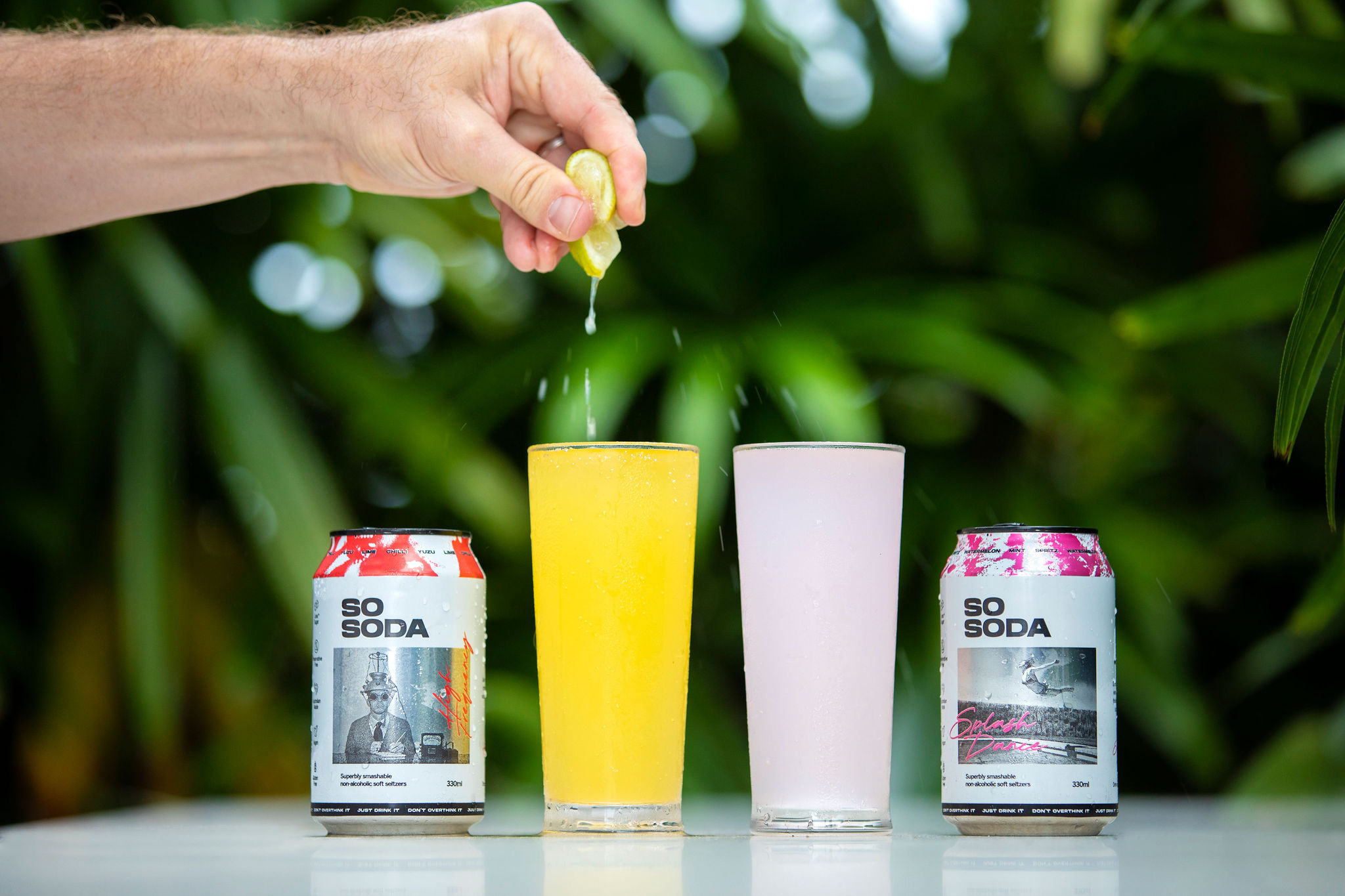 Coast couple mixes fun and flavour into non-alcoholic drinks