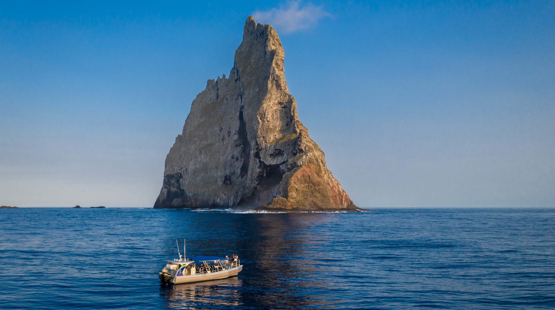 World's largest volcanic sea stack is a geological wonder to behold