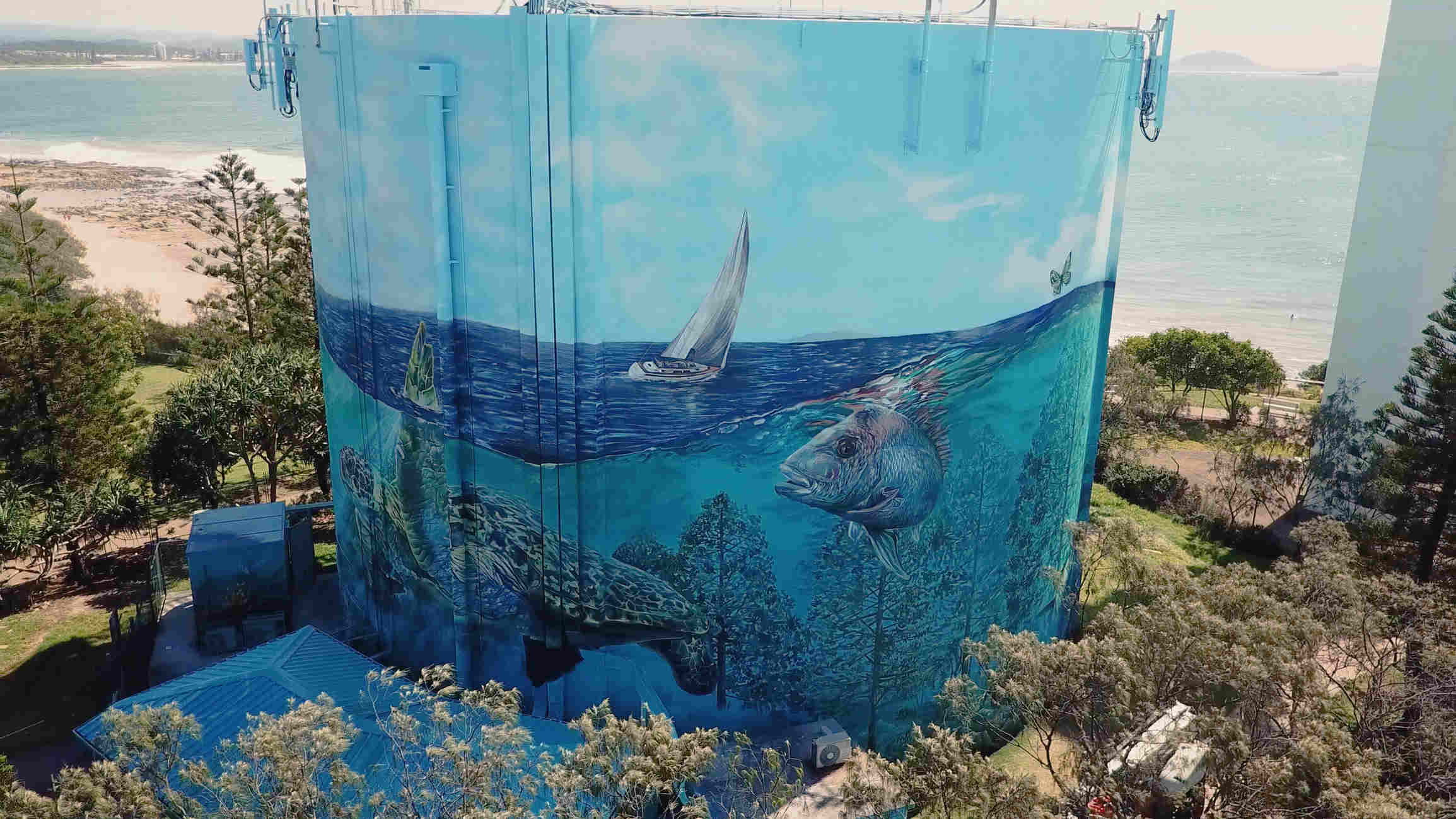 How we chose to revitalise a well-known water tank