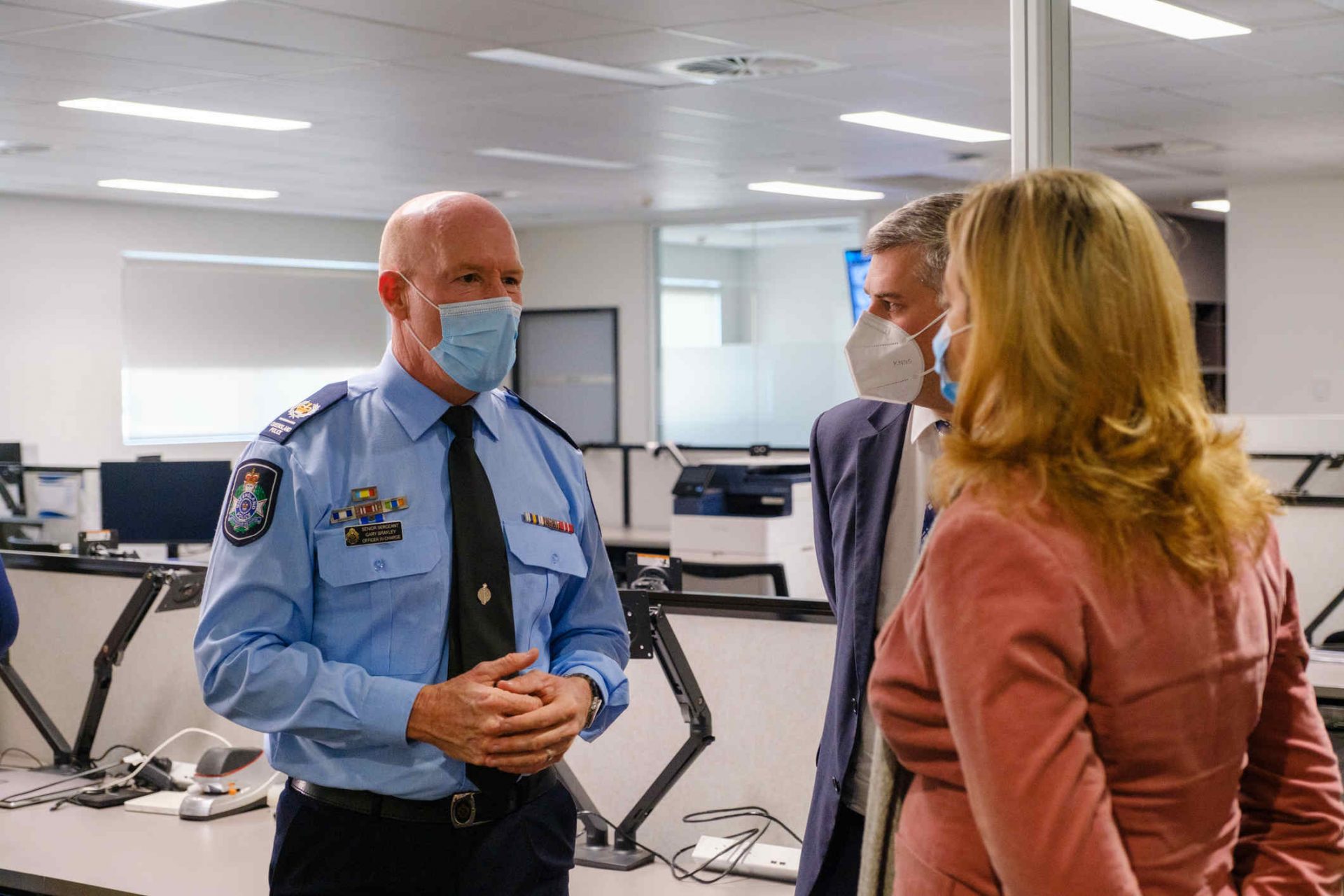 Crime fighting in spotlight as Premier visits Sunshine Coast