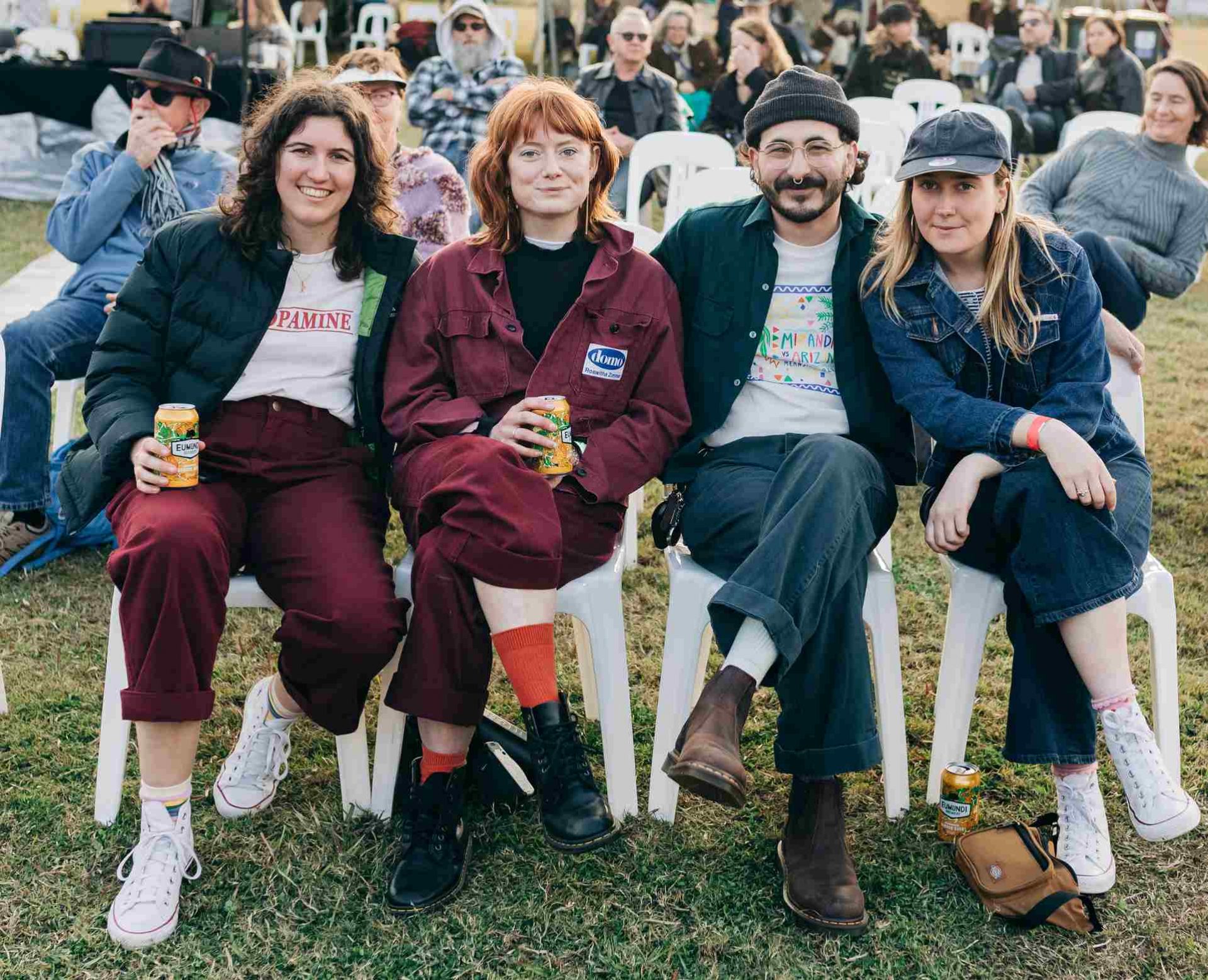 IN PHOTOS: star musos and young rockers at festival