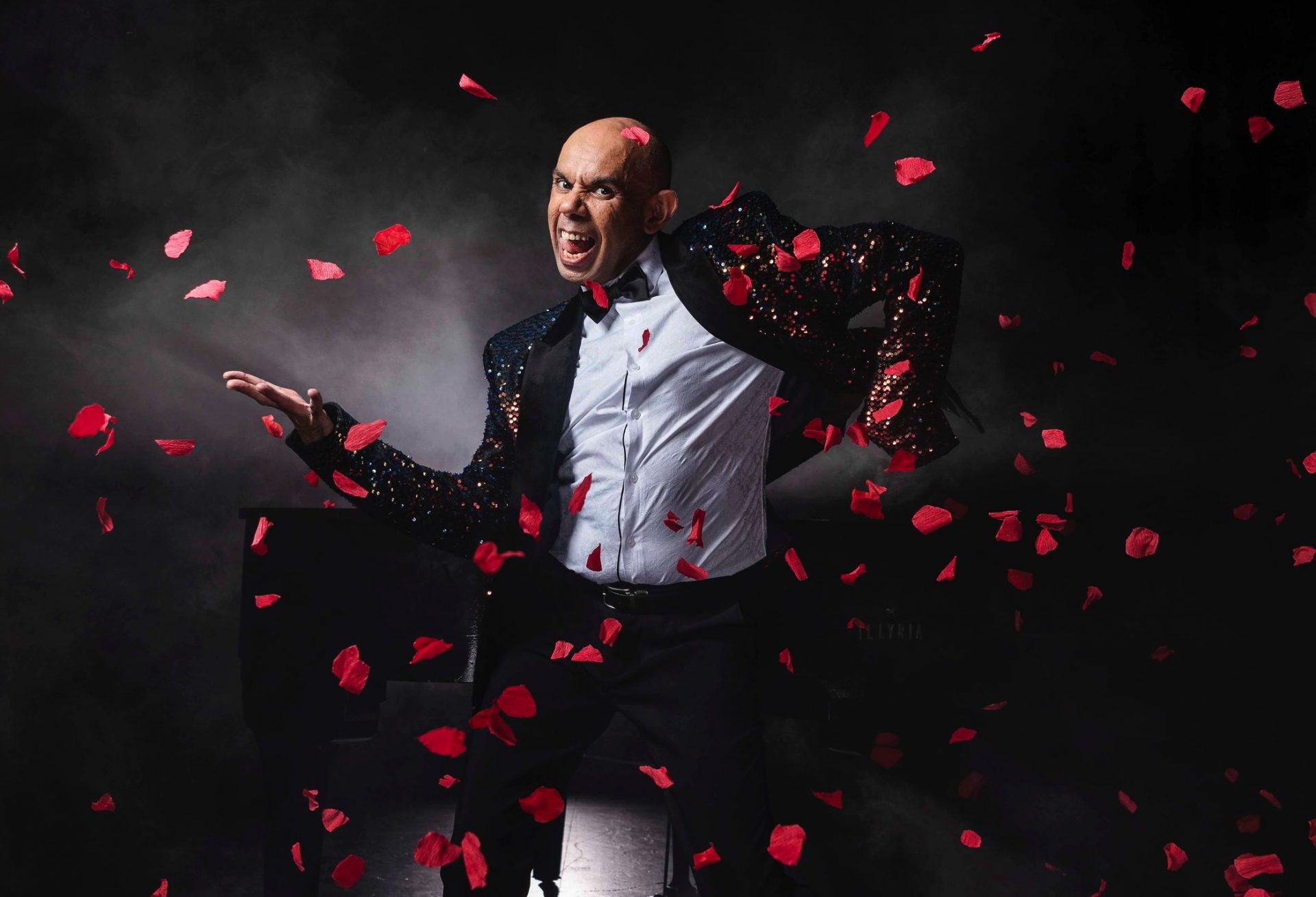 What's going on inside opulent big tent at Cotton Tree