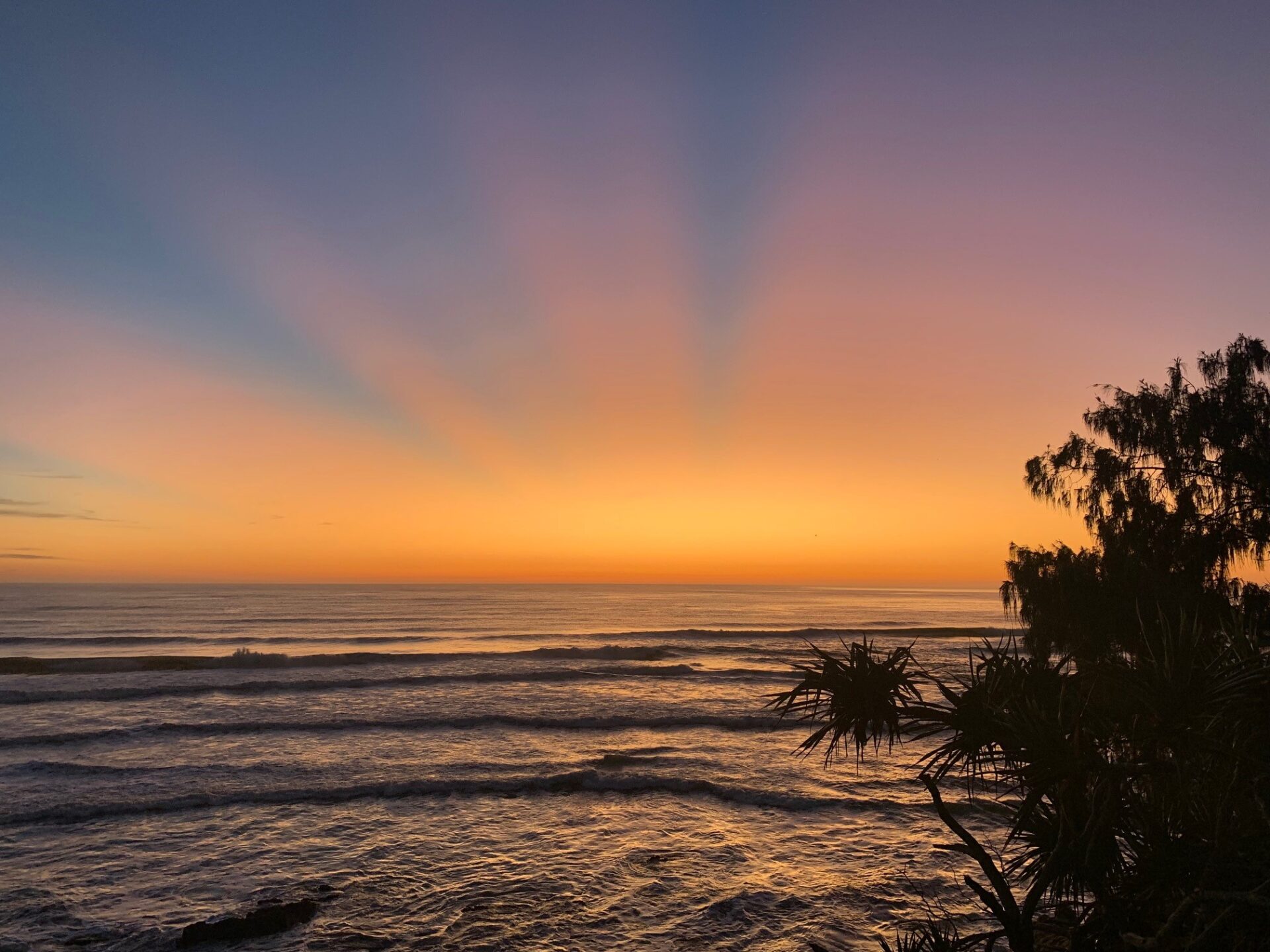 #SunshineMoment - Coolum Beach sunrise