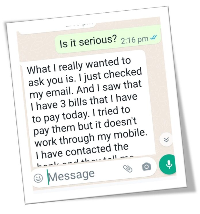Desperate call for cash: scammers prey on caring parents