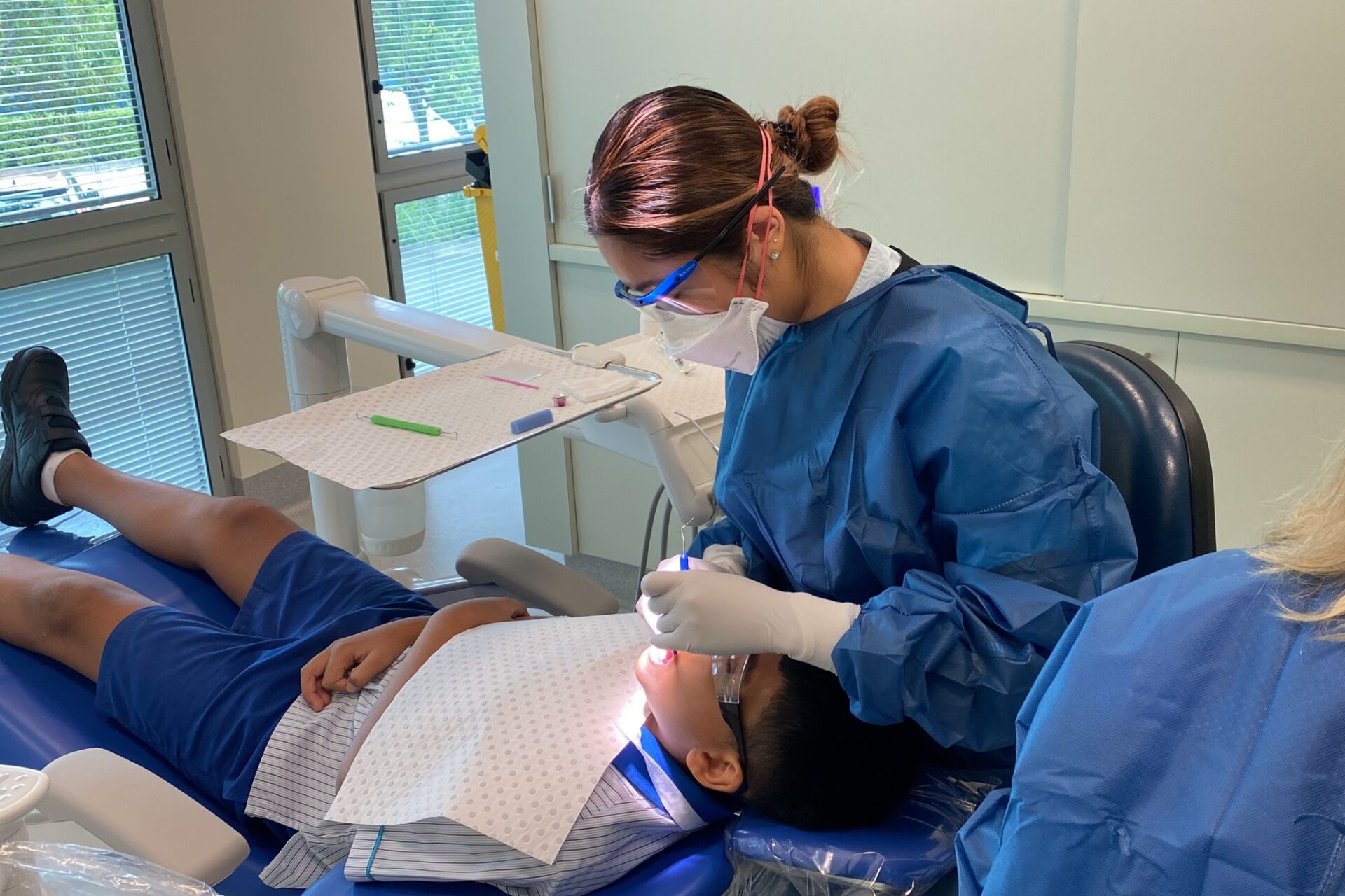 All smiles: free dental check-ups for students