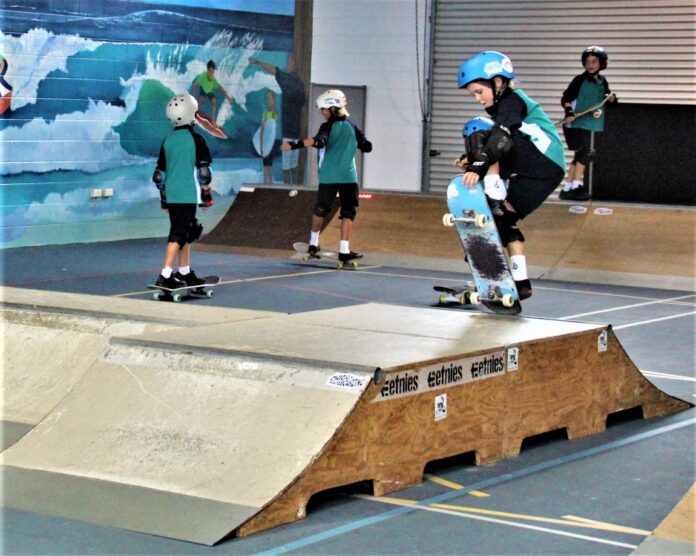 On a roll: school's in for skateboarding lessons