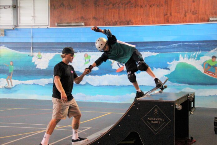 On a roll: school's in for skateboarding lessons