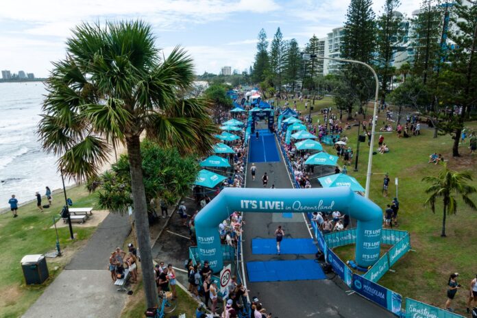 First-timers flock to first day of Mooloolaba Tri