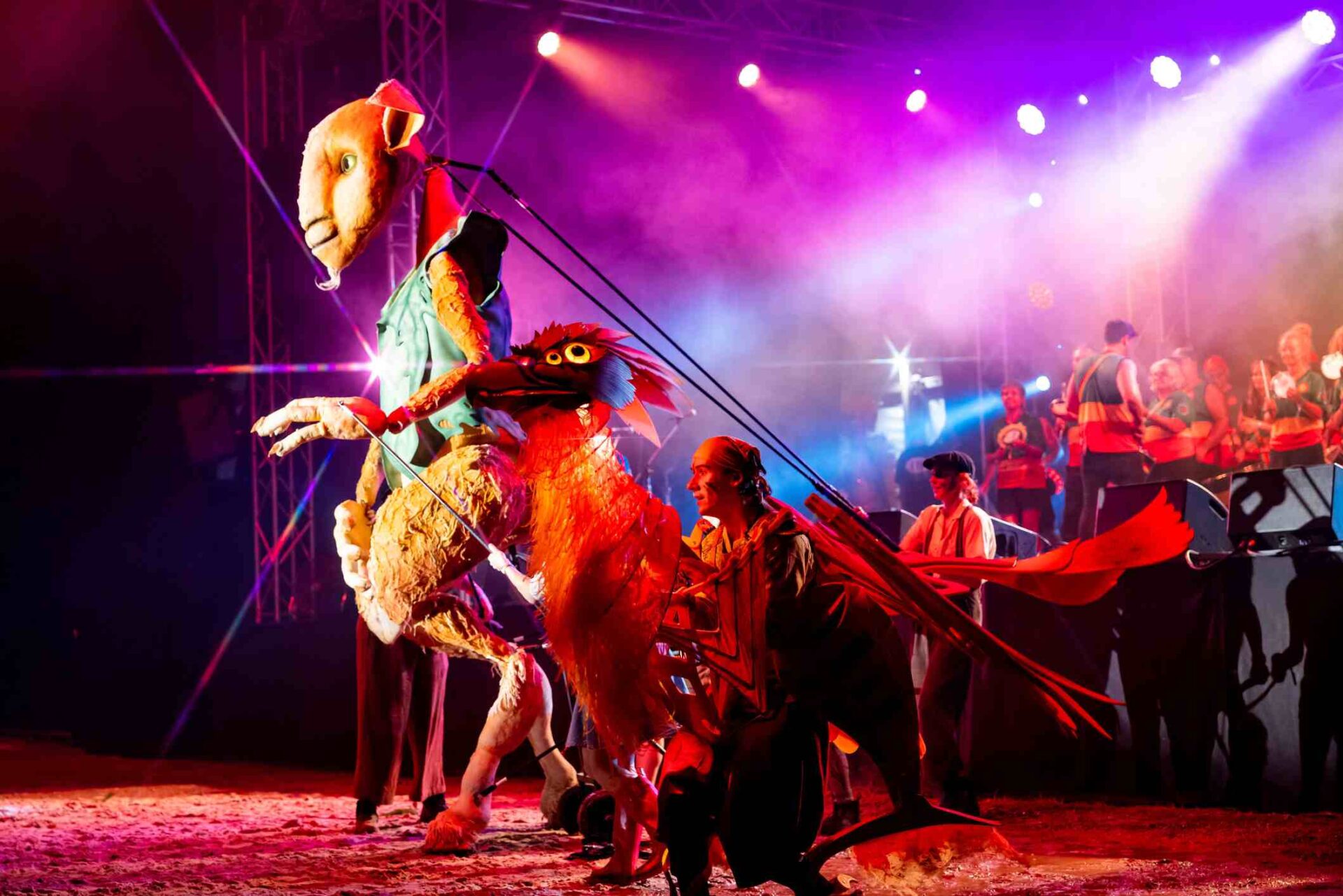 'Visionary' festival founder praised as new era starts