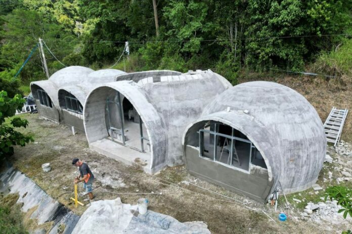 Sneak peek into dome home's incredible milestone