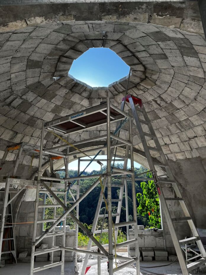 Sneak peek into dome home's incredible milestone