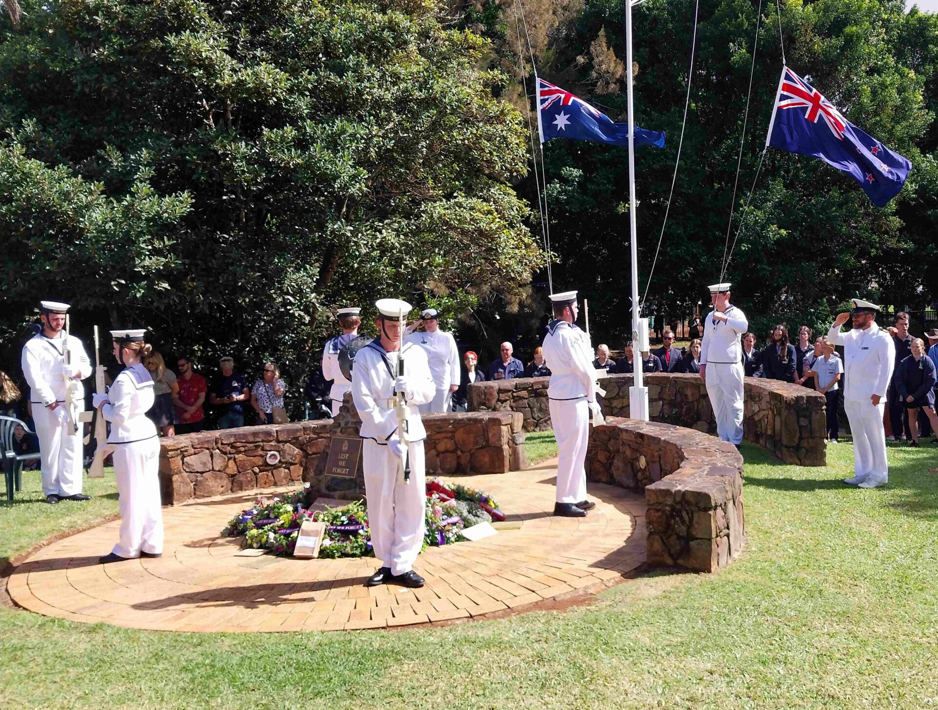 IN PHOTOS: Moving tributes as ANZAC Day observed across Coast