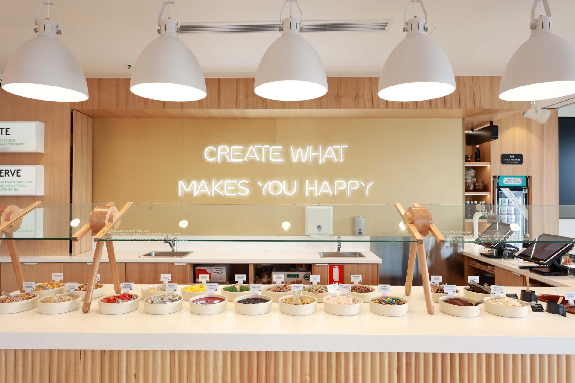 Swirl of nostalgia at 'cool' new buffet-style bar